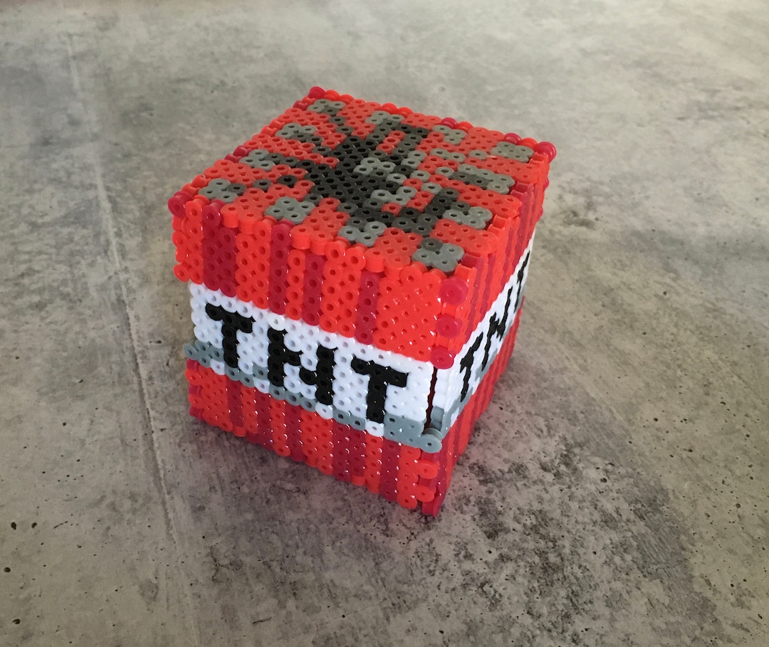 Minecraft Perler Beads Tnt