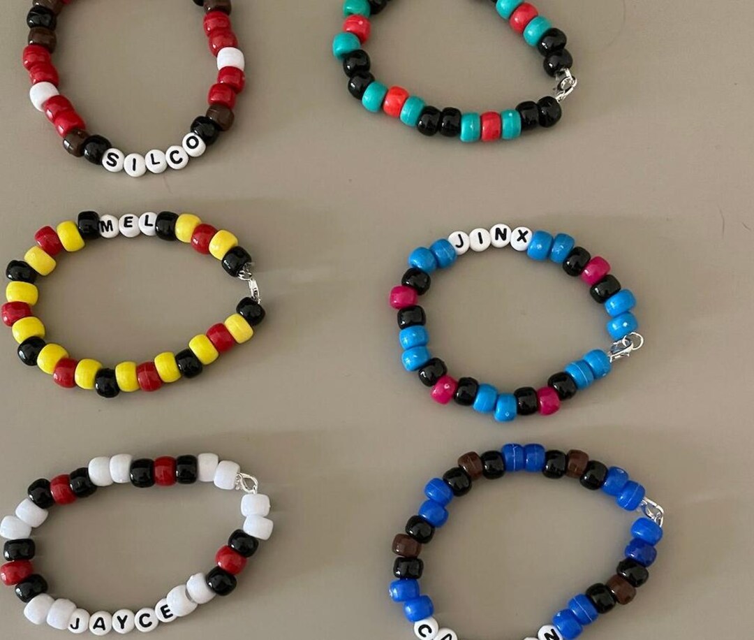 Arcane Beaded Bracelets, League of Legends Bracelets - Etsy