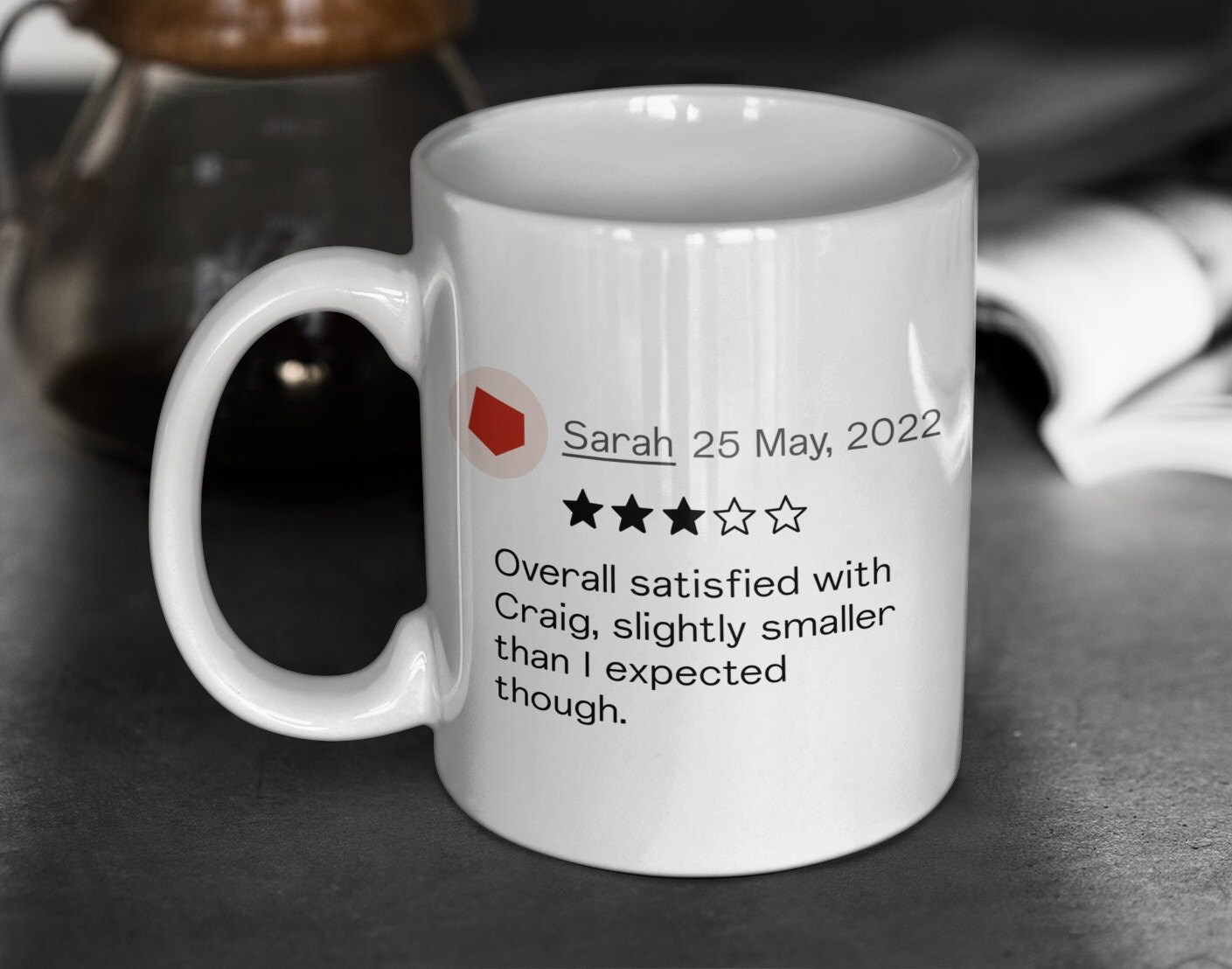 Funny Boyfriend Review Mug for Anniversary Inappropriate Rude - Etsy