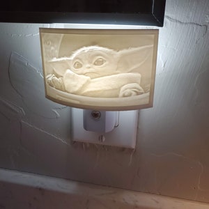Baby Yoda grogu Night Light - Etsy