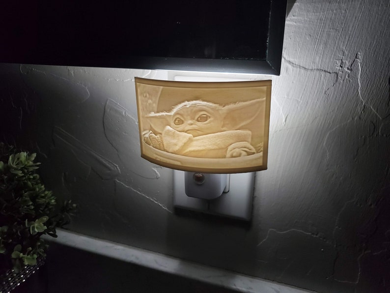 Baby Yoda grogu Night Light - Etsy