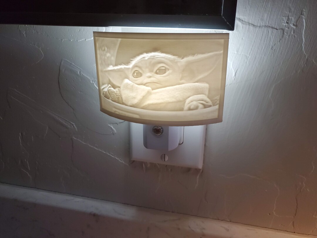 Baby Yoda grogu Night Light - Etsy