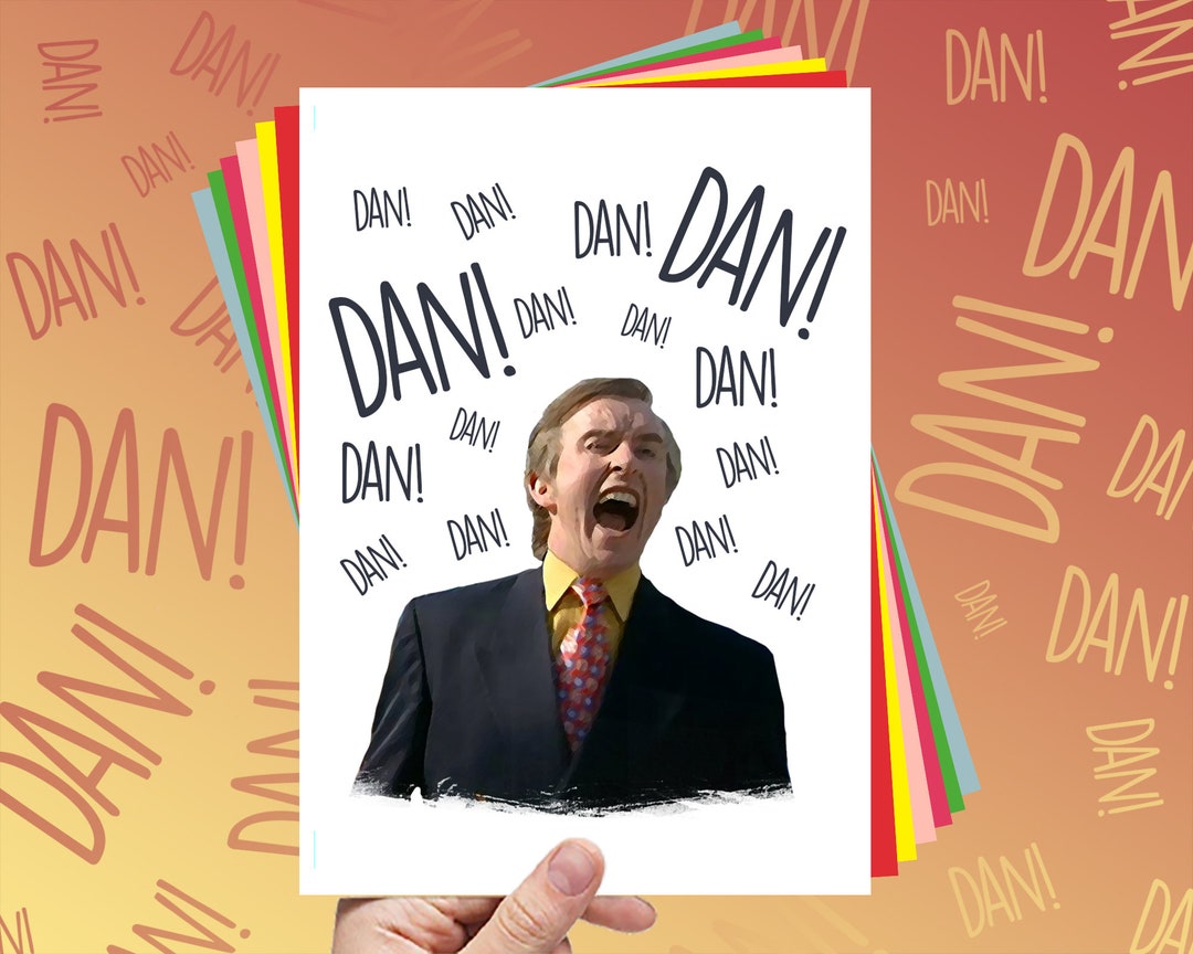 Alan Partridge DAN A4 - Etsy