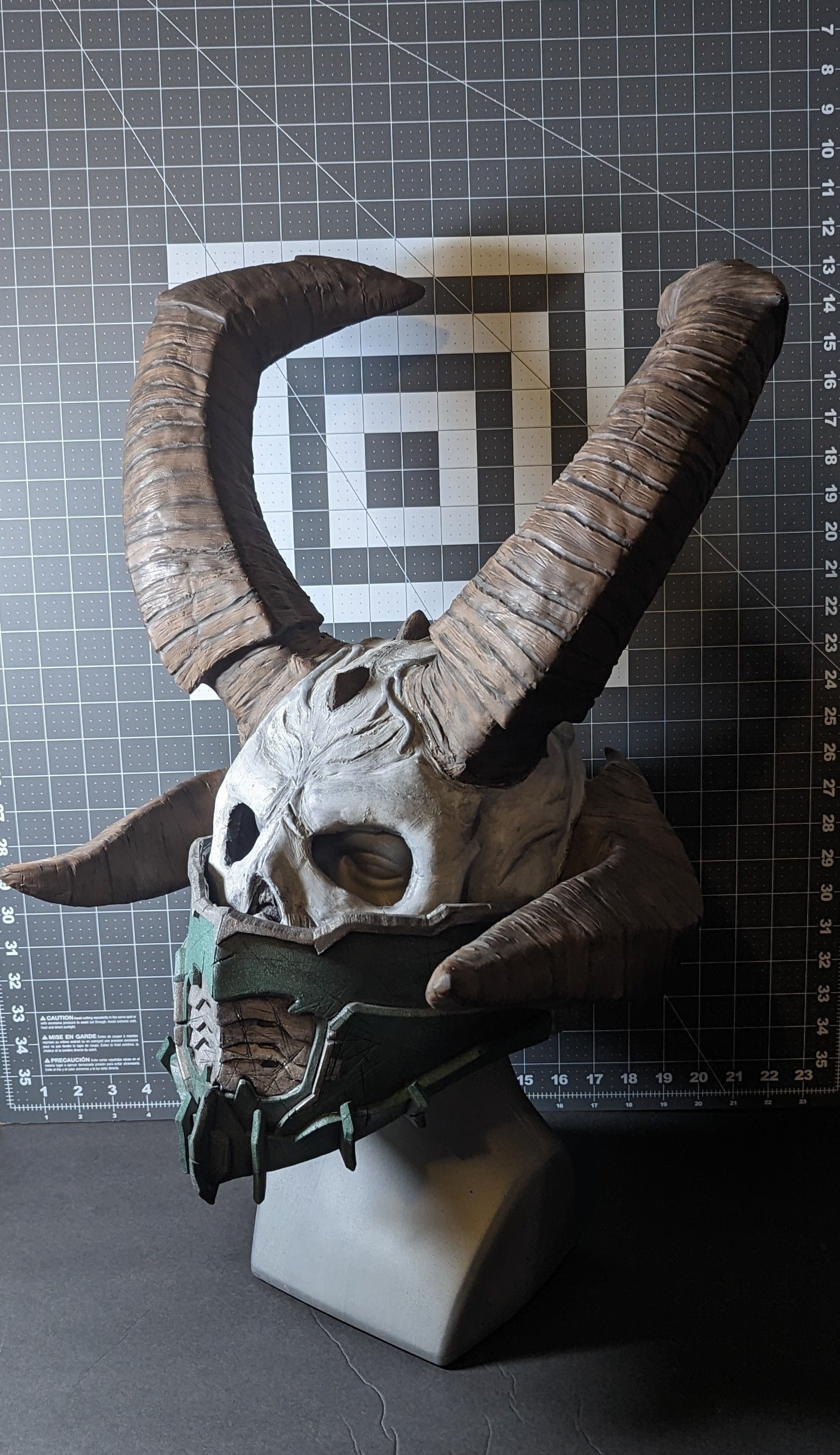 Doom Eternal Marauder Inspired Full Head Cosplay Mask - Etsy