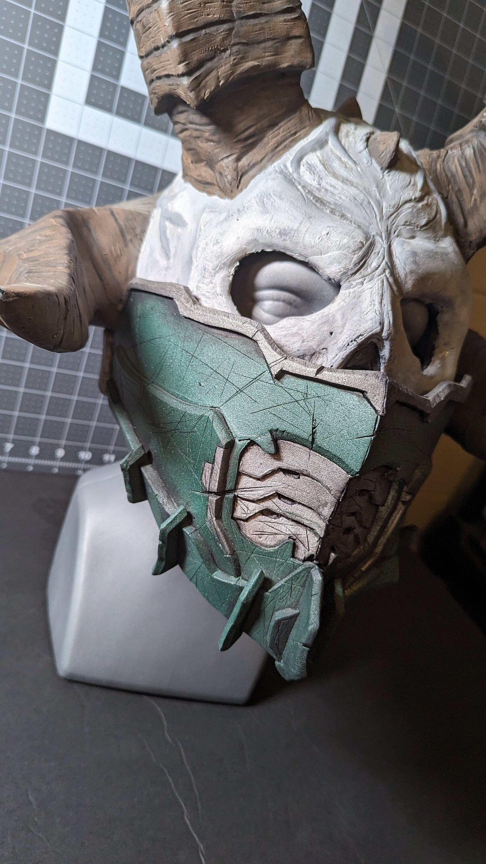 Doom Eternal Marauder Inspired Full Head Cosplay Mask - Etsy