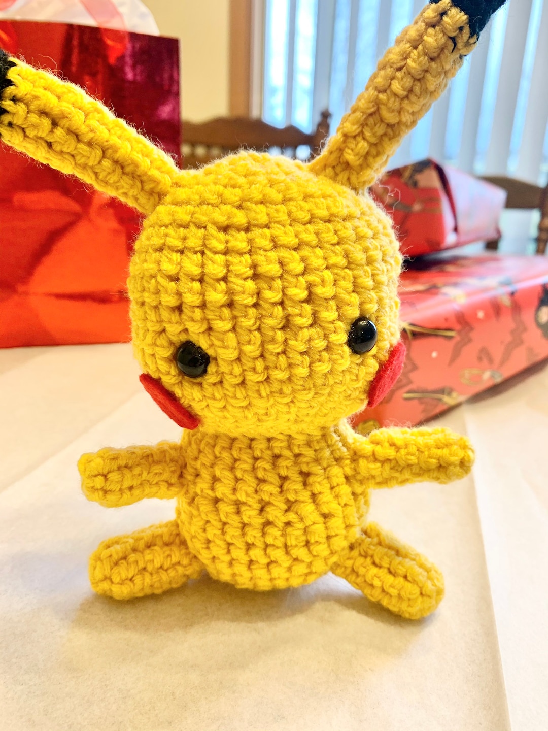 Amigurumi Plush Chibi Pika - Etsy