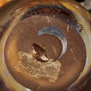 1978 Zweifel oil Slick Art Glass Paperweight - Etsy