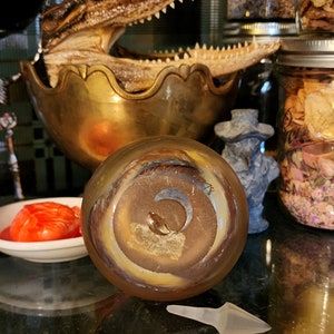 1978 Zweifel oil Slick Art Glass Paperweight - Etsy