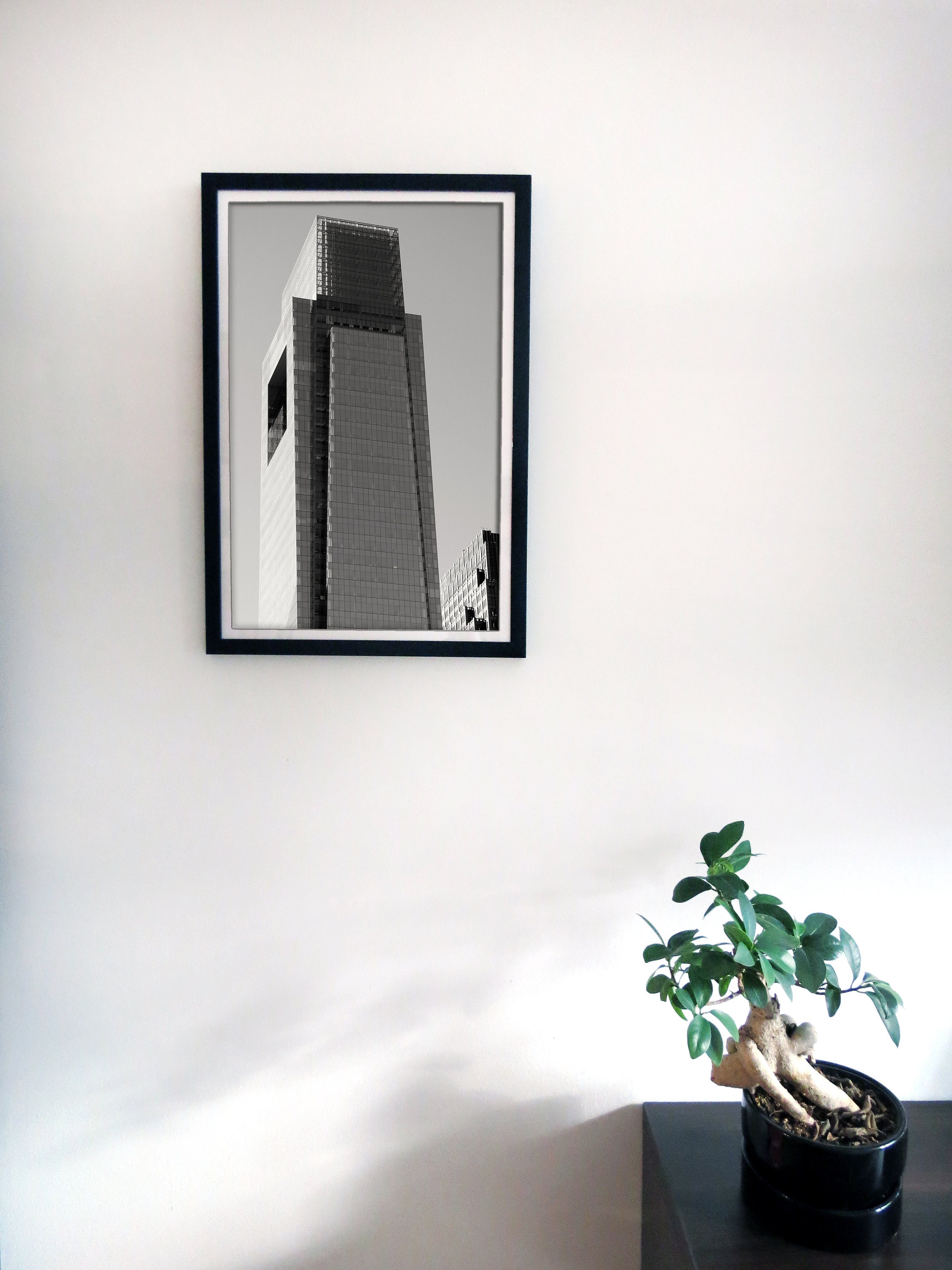 Comcast Tower Print, Comcast Tower Philadelphia, Philadelphia Black and ...