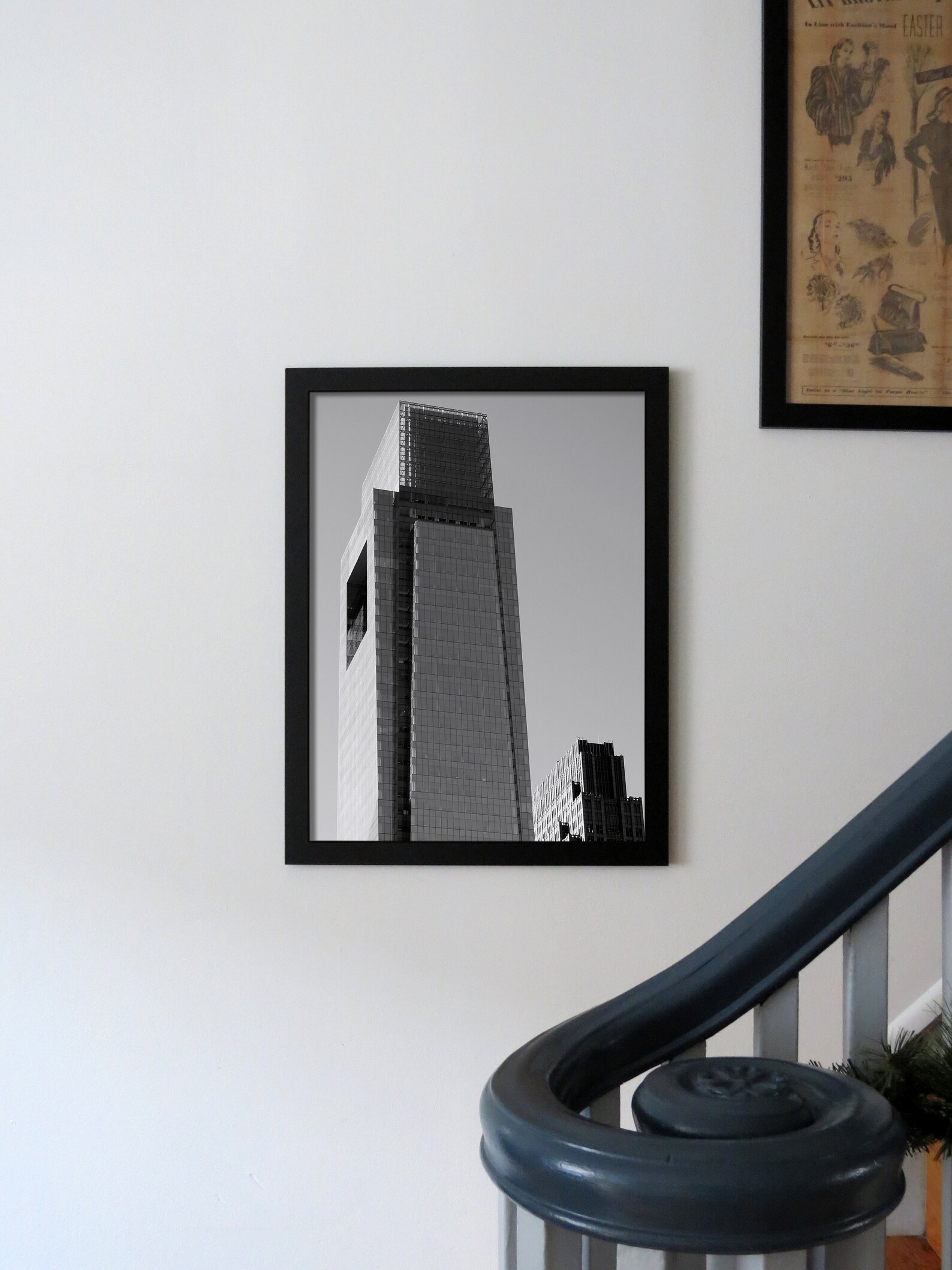 Comcast Tower Print, Comcast Tower Philadelphia, Philadelphia Black and ...