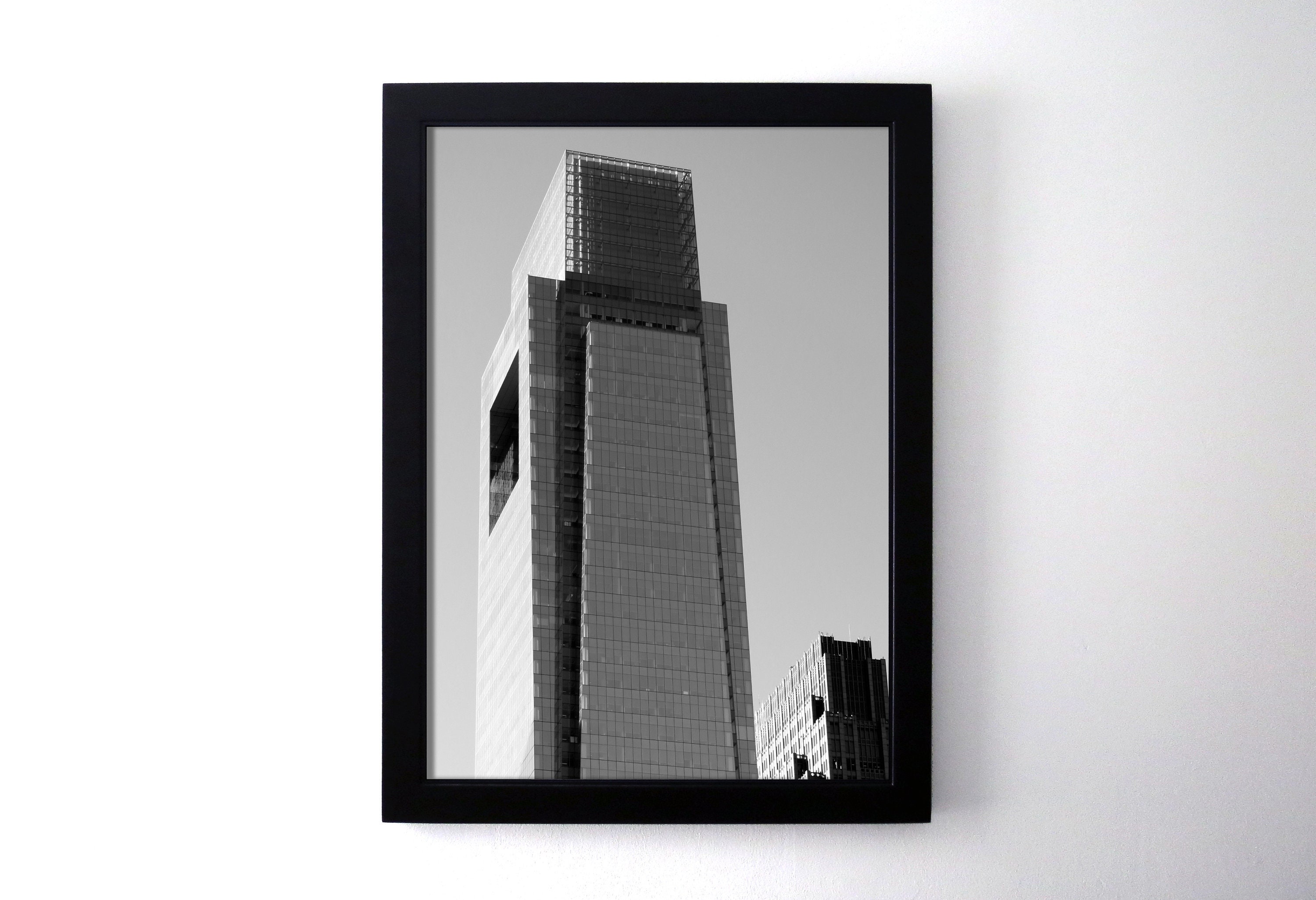 Comcast Tower Print, Comcast Tower Philadelphia, Philadelphia Black and ...