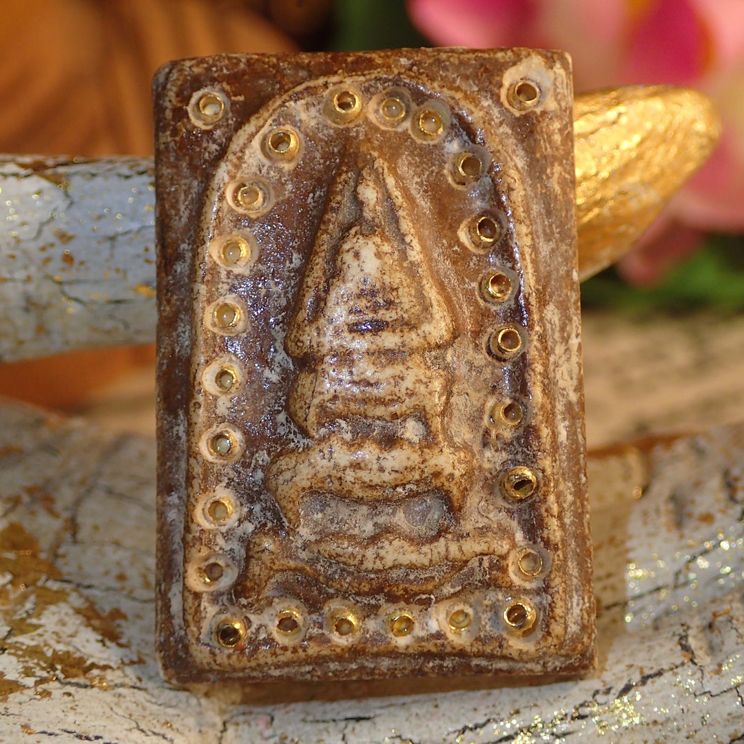 Phra Somdej / Holy Thai Amulet / Monk Buddhism Talisman / Rare ...