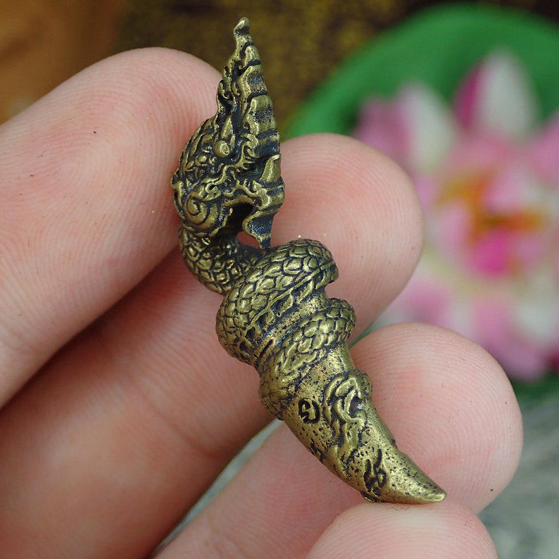 Naga Magic Snake / Holy Thai Amulet / Naga Dragon Buddhism Talisman ...