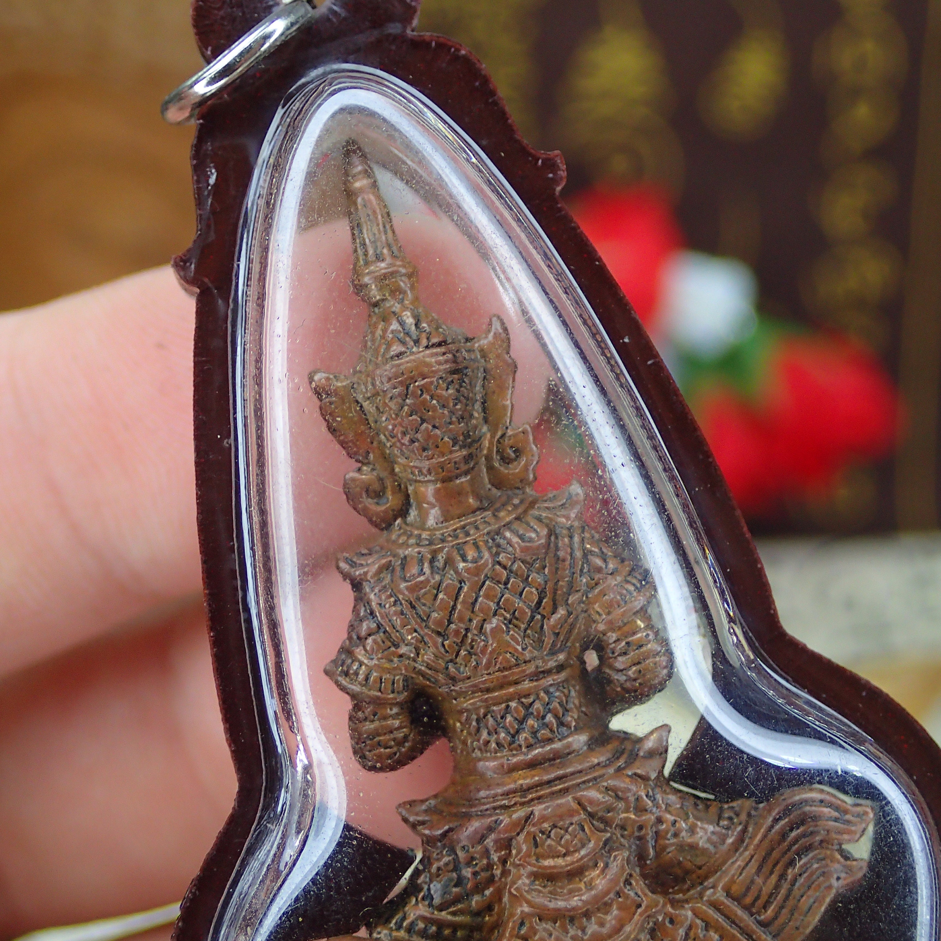 Tao Wessuwan Statue / Holy Thai Amulet / Giant Tao Buddhism Talisman ...