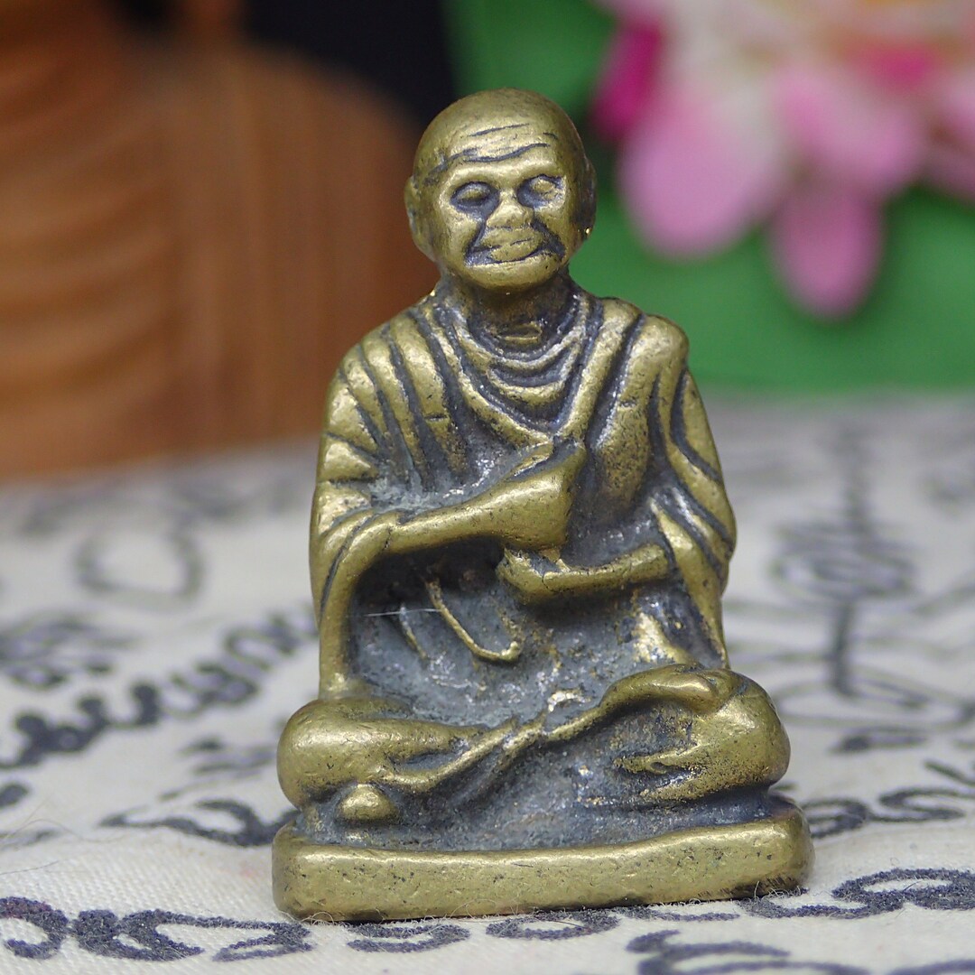 LP Toh Rare Monk Statue / Holy Thai Amulet / Buddhism Talisman ...