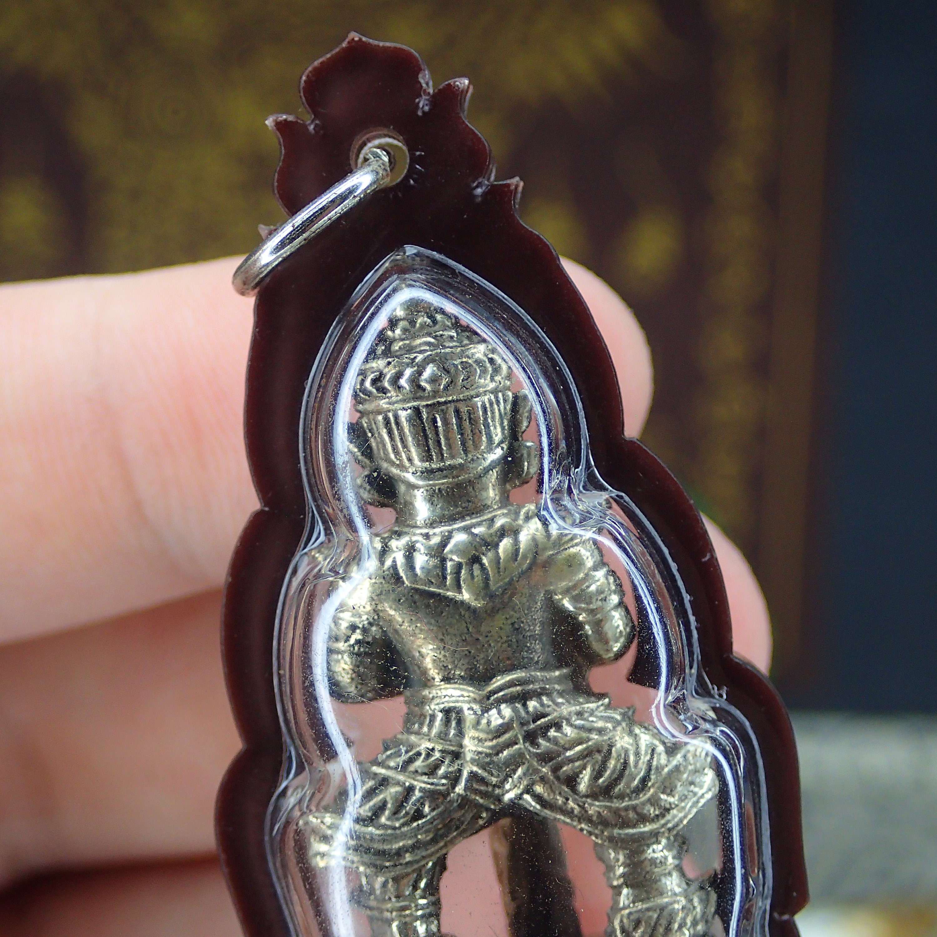 Tao Wessuwan Holy Thai Amulet / Giant Tao Talisman Pendant Buddhism ...