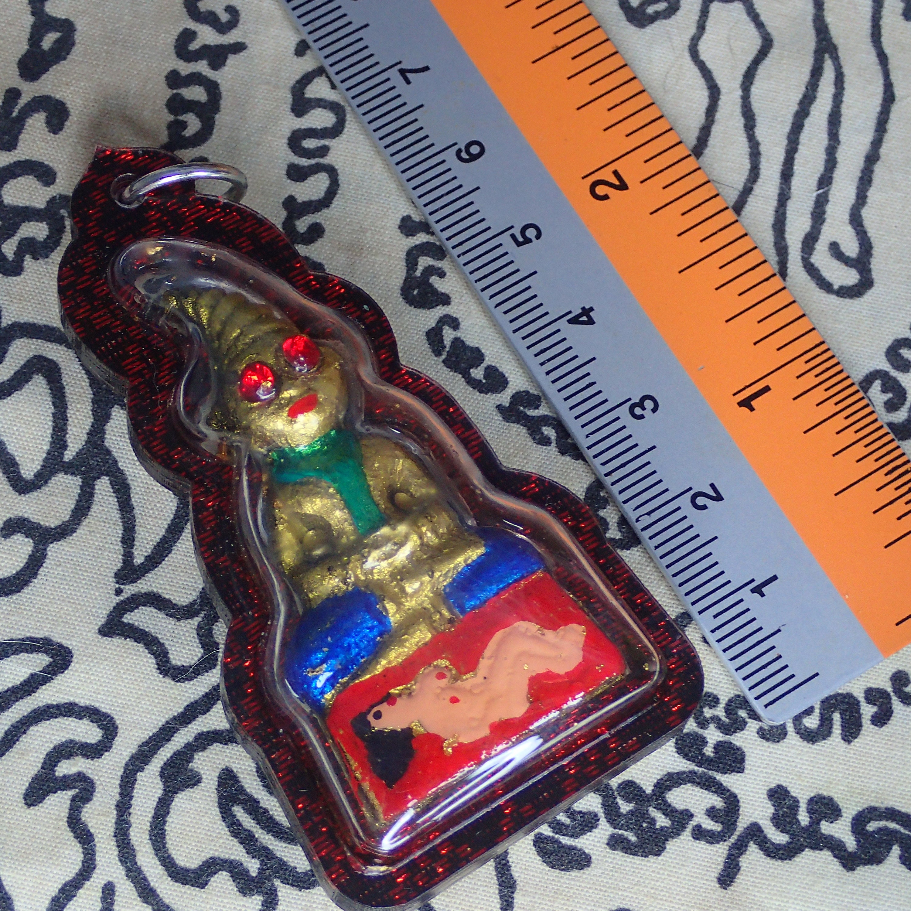 Ngang Amulet / Phra Ngang Red Eyes / Holy Thai Amulet Charm Buddhism ...