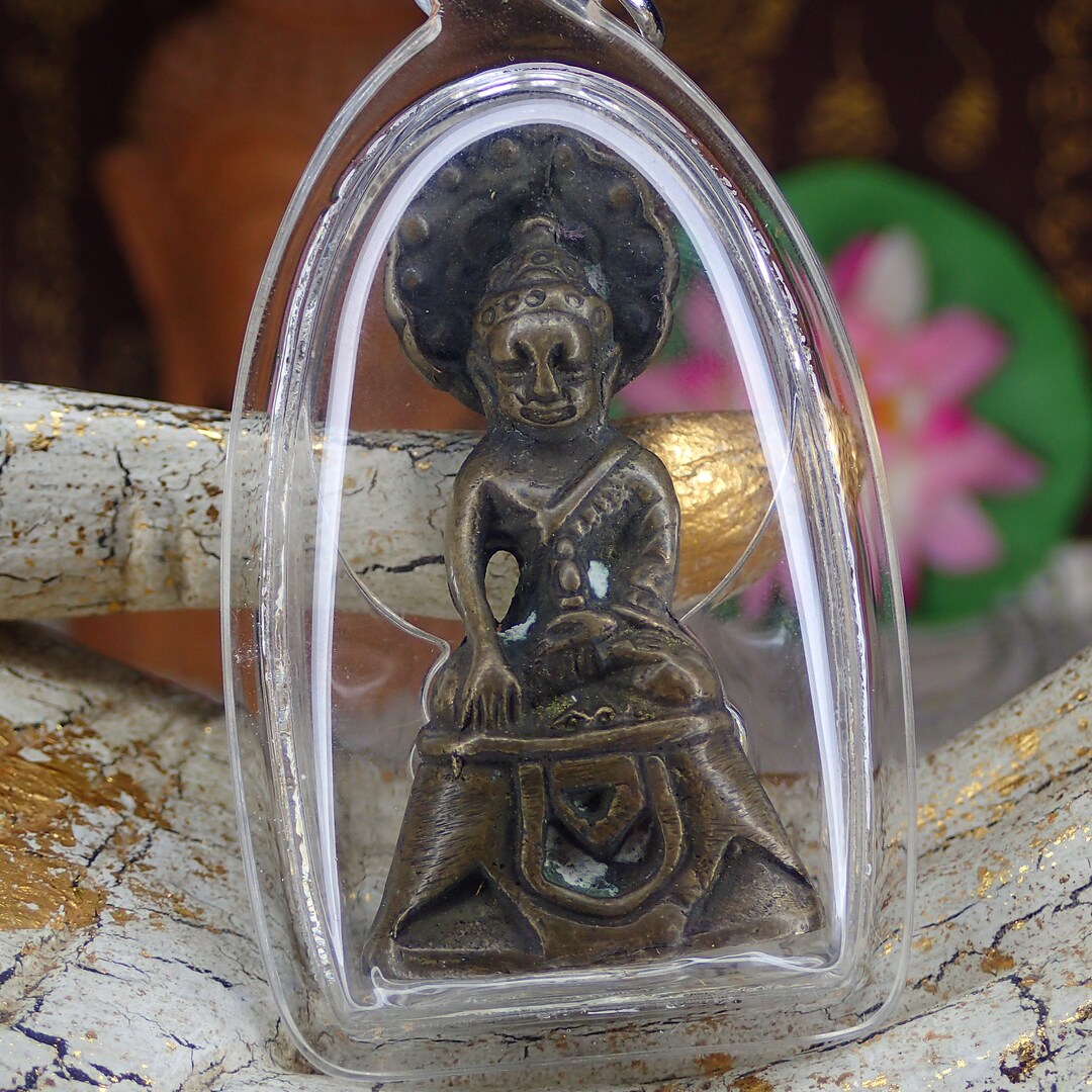 Phra Kring Thai Amulet / Rare Vintage Buddhism Talisman Ring Ball ...