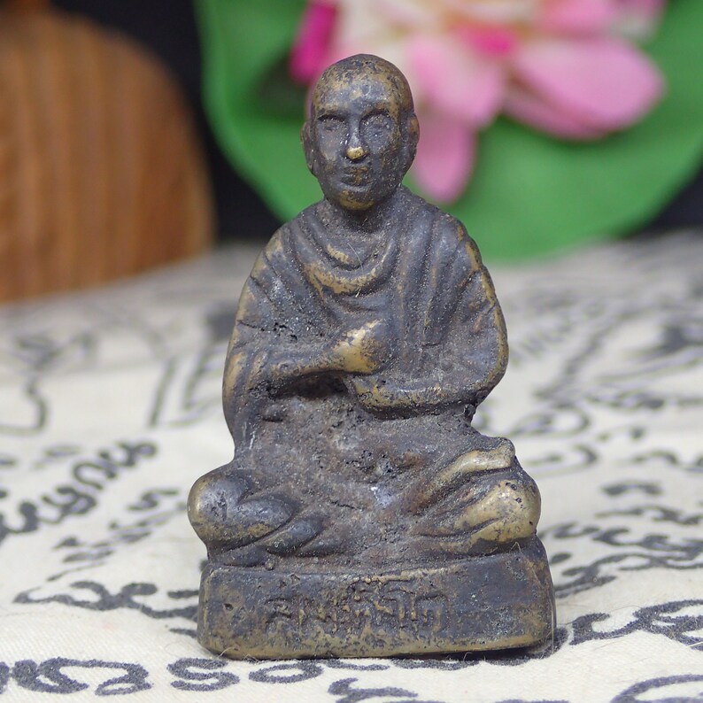 LP Toh / Rare Monk Statue / Holy Thai Amulet / Buddhism Talisman ...