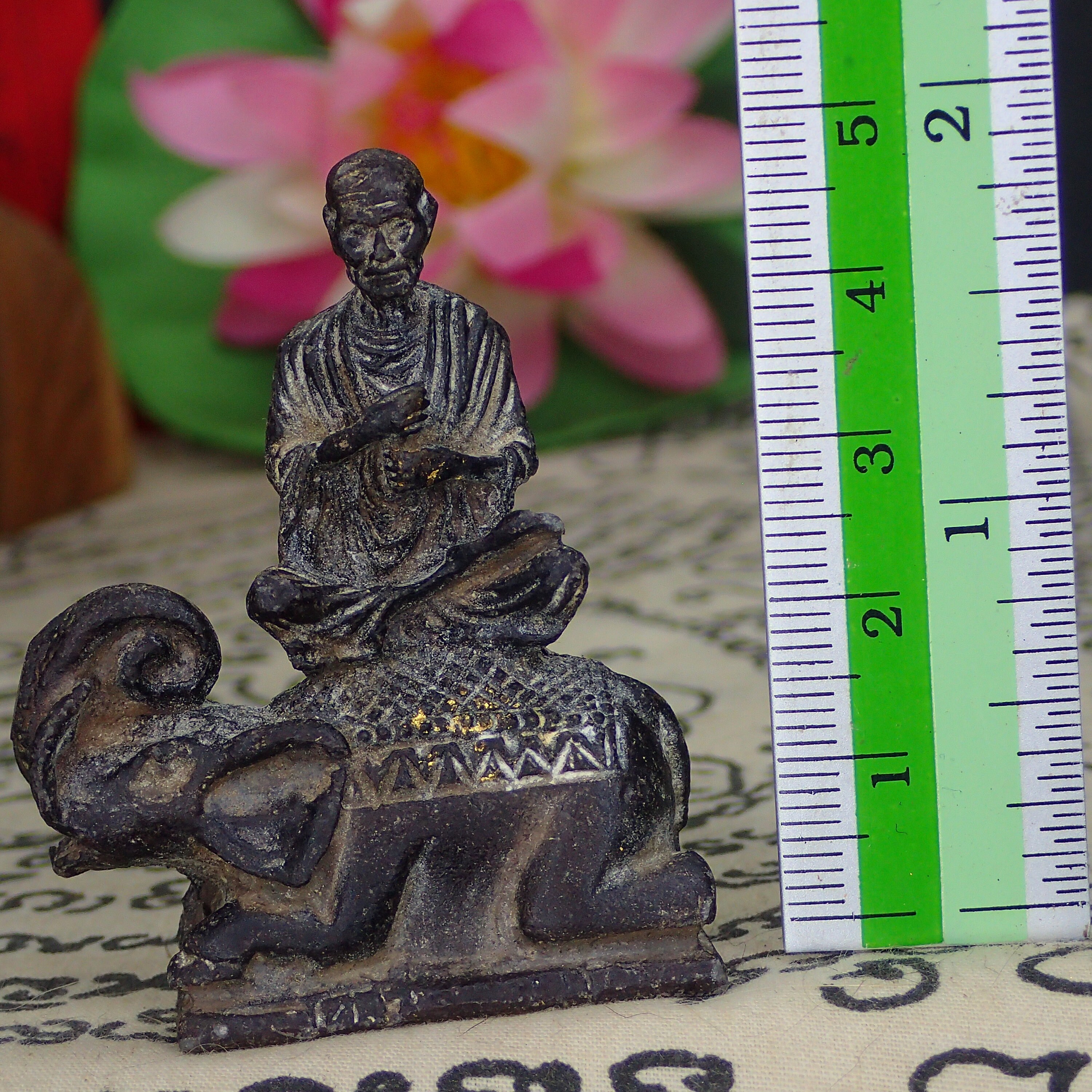 LP Toh Monk Statue / Holy Thai Amulet / Phra Buddha Talisman / - Etsy