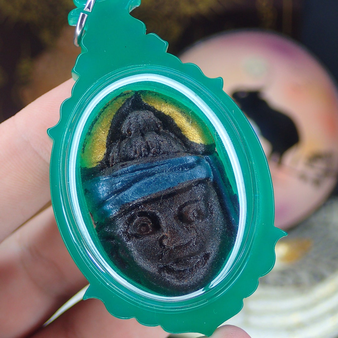 Khun Paen Blessed Thai Amulet / Khao Kham Locket / Holy Talisman ...