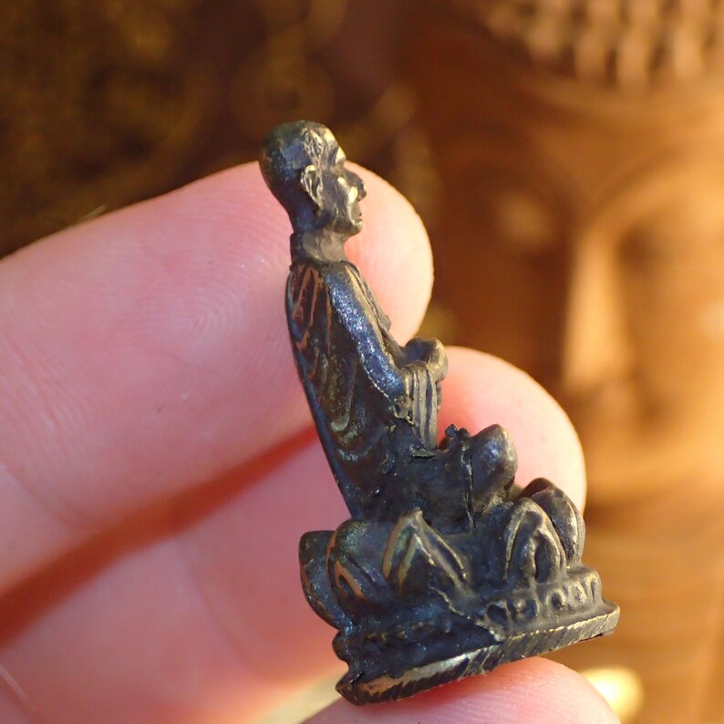 LP Toh Monk Statue / Holy Thai Amulet / Buddhism Talisman / Rare ...