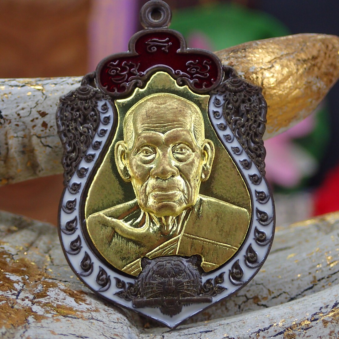 Tiger Amulet / Blessed Talisman / Rare Tiger Head Monk - Etsy