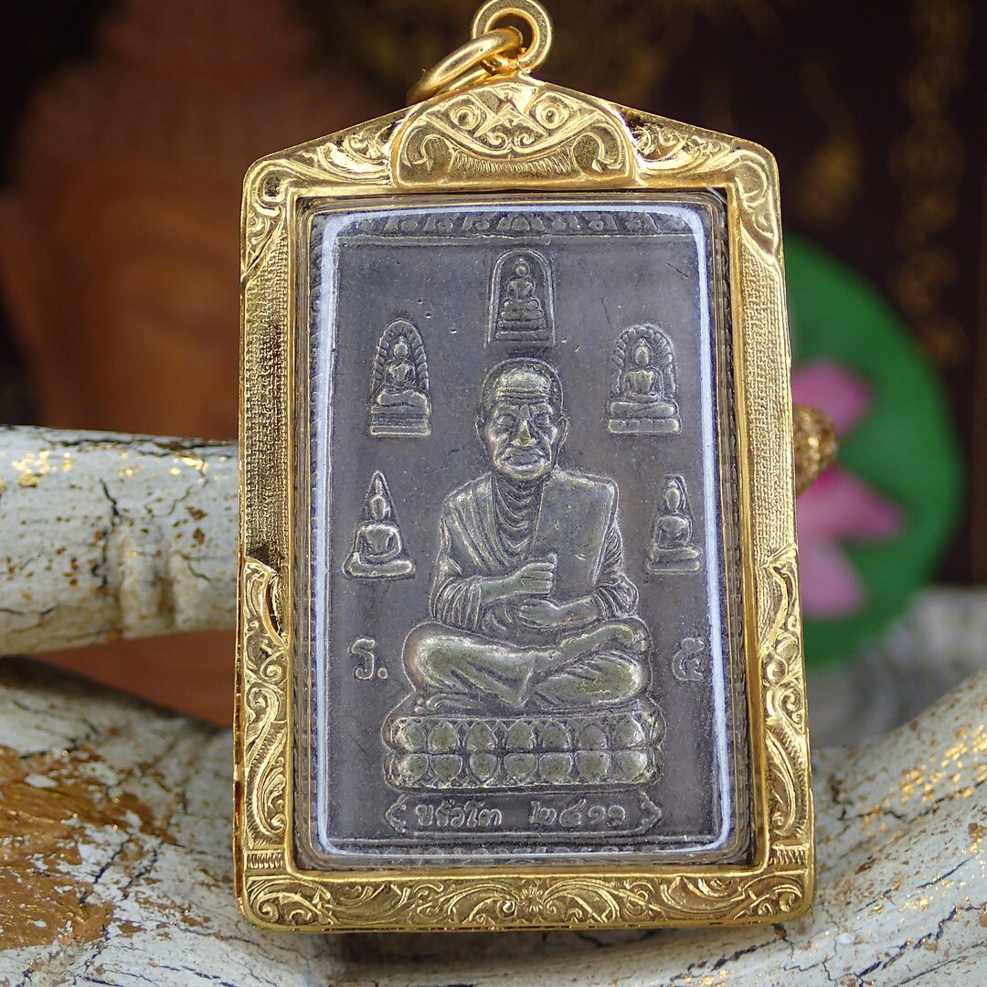 LP Toh Amulet / Holy Monk Talisman / Rare Monk Statue / LP Toh Pendant ...