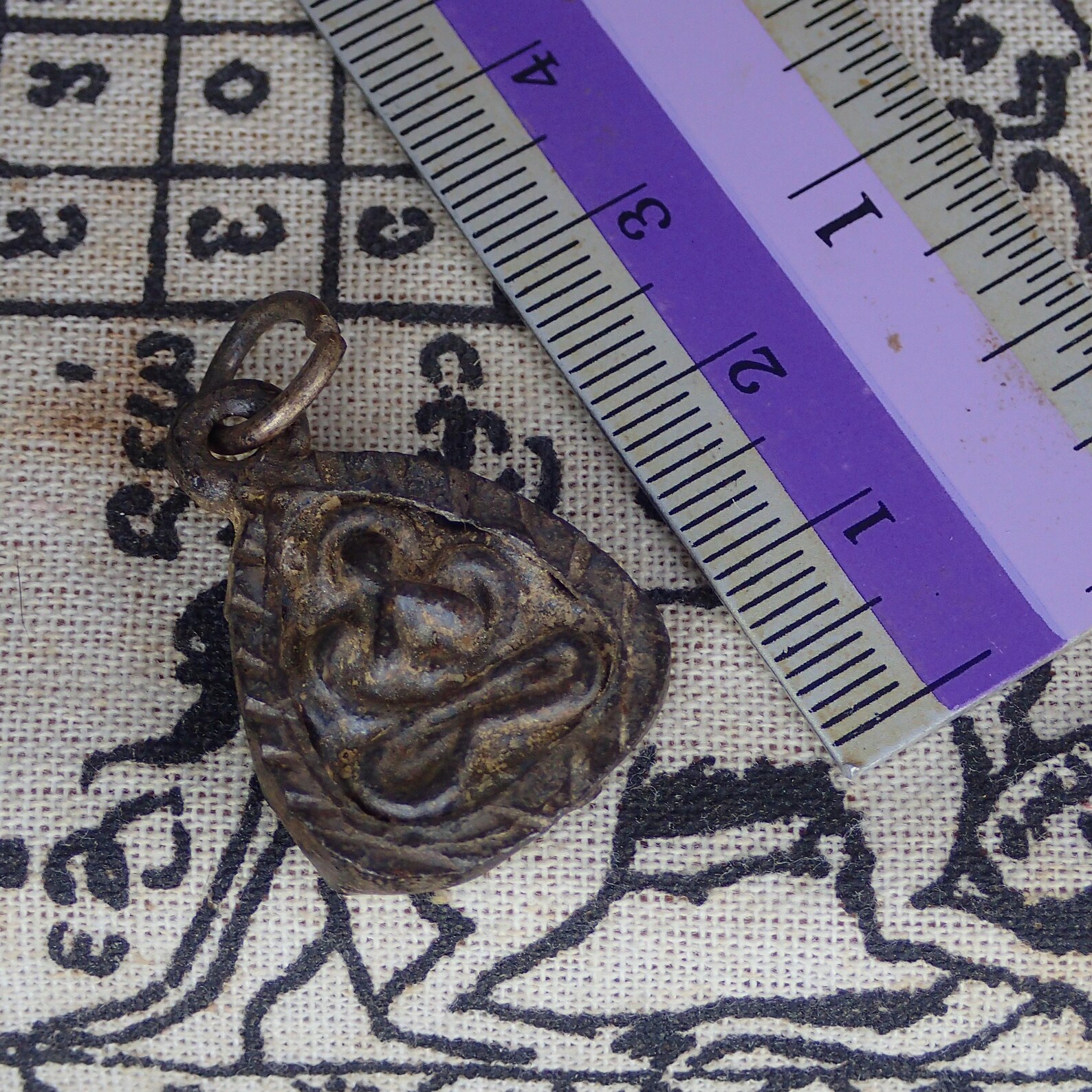 Holy Thai Amulet / Phra Pidta Amulet / Pitta Monk Buddhism Talisman ...