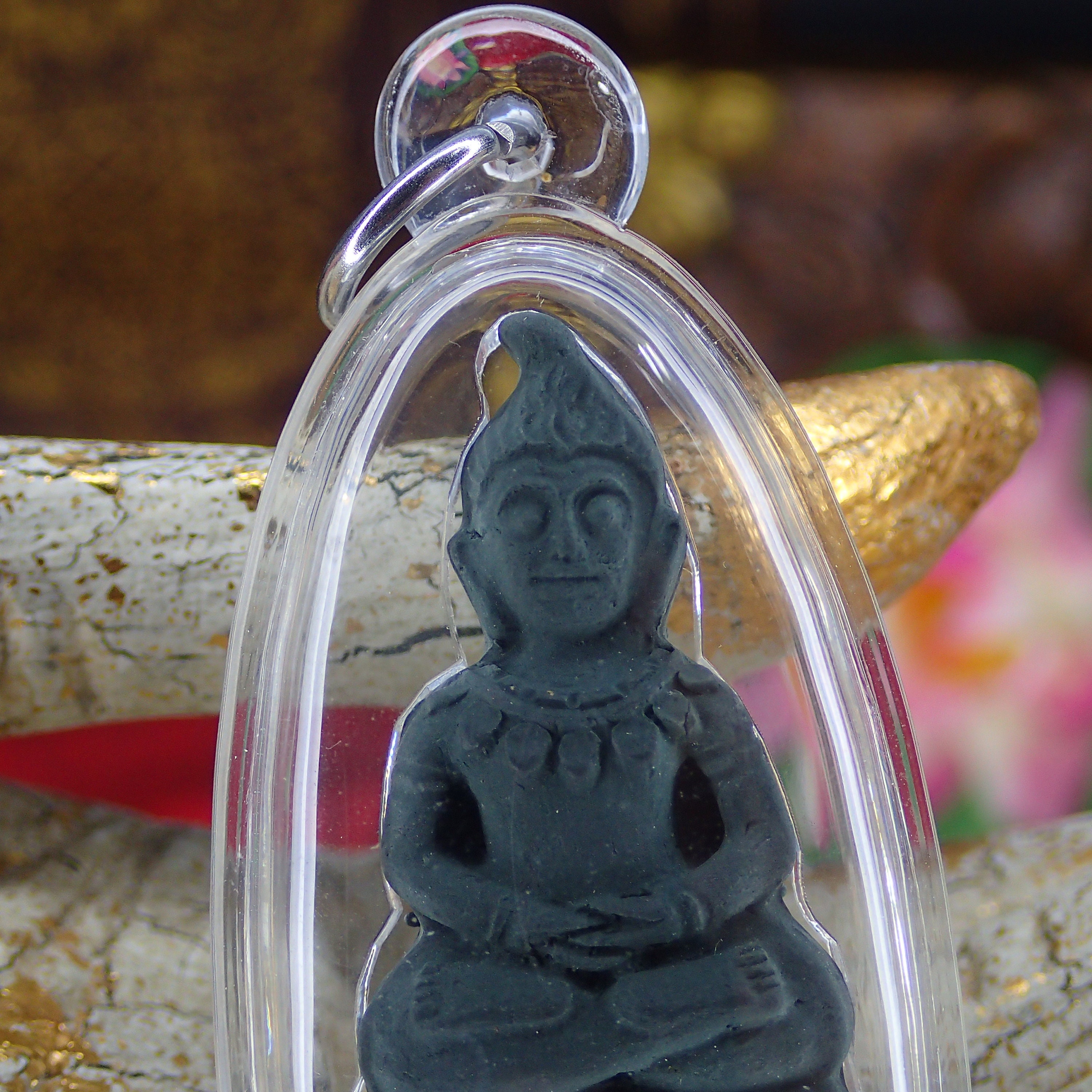 Locket Phra Ngang / Thai Buddha Amulet / Gambling Talisman / Love Charm ...