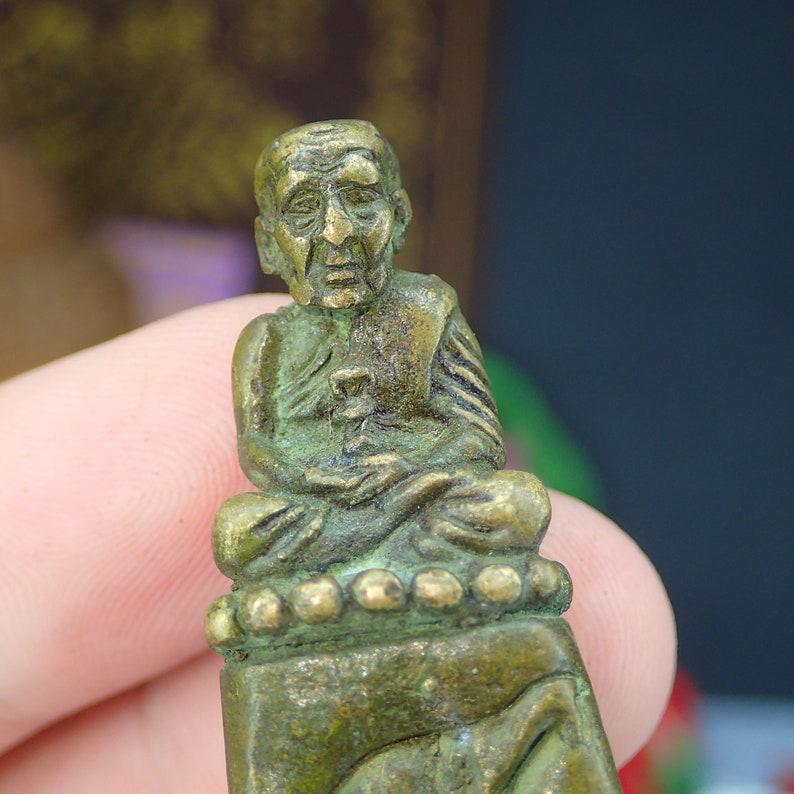 LP Tuad Holy Thai Amulet / Buddha Statue / Rare Buddhism Talisman / Lp ...