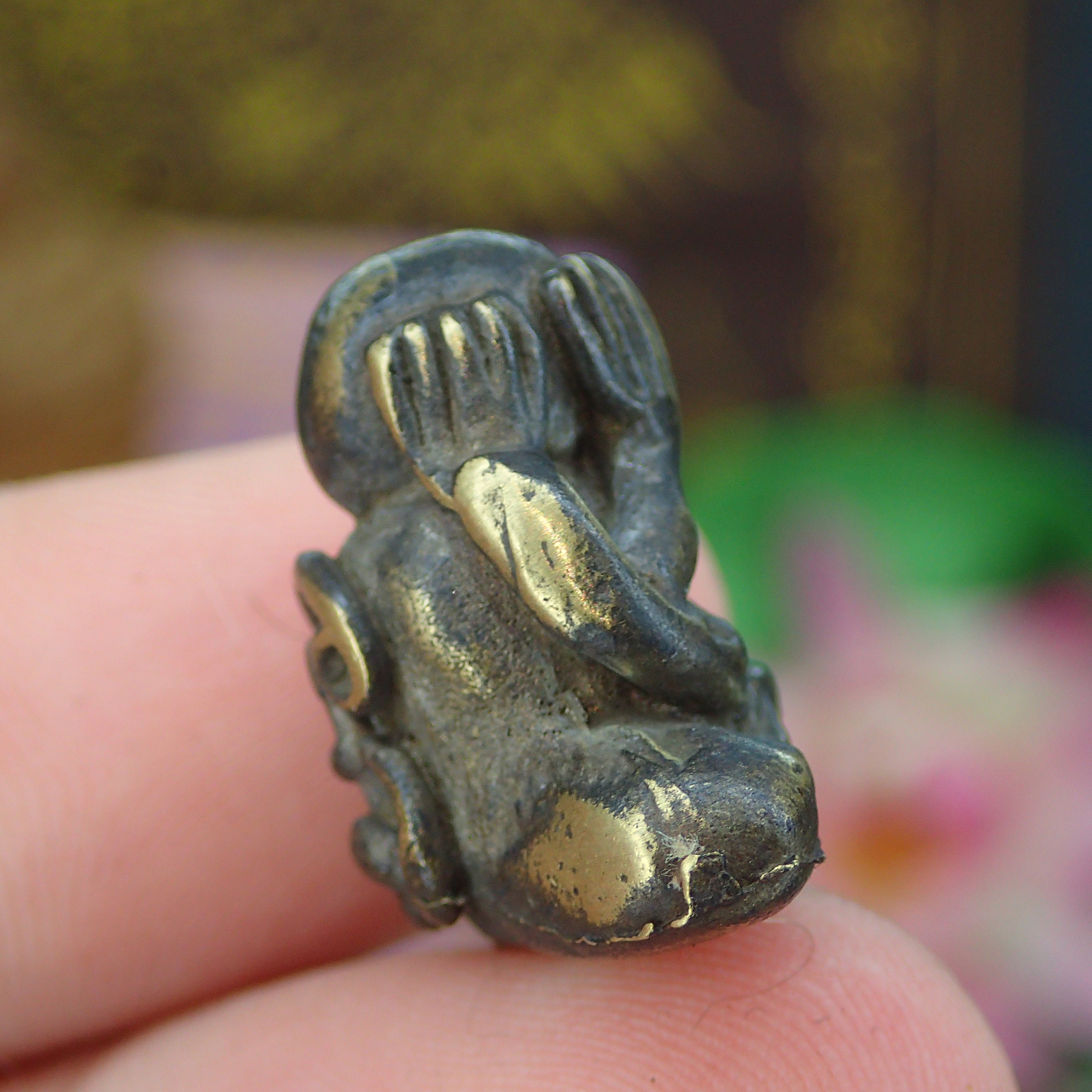Phra Pidta Amulet / Pitta Monk Buddhism Talisman / Rare Collectible ...