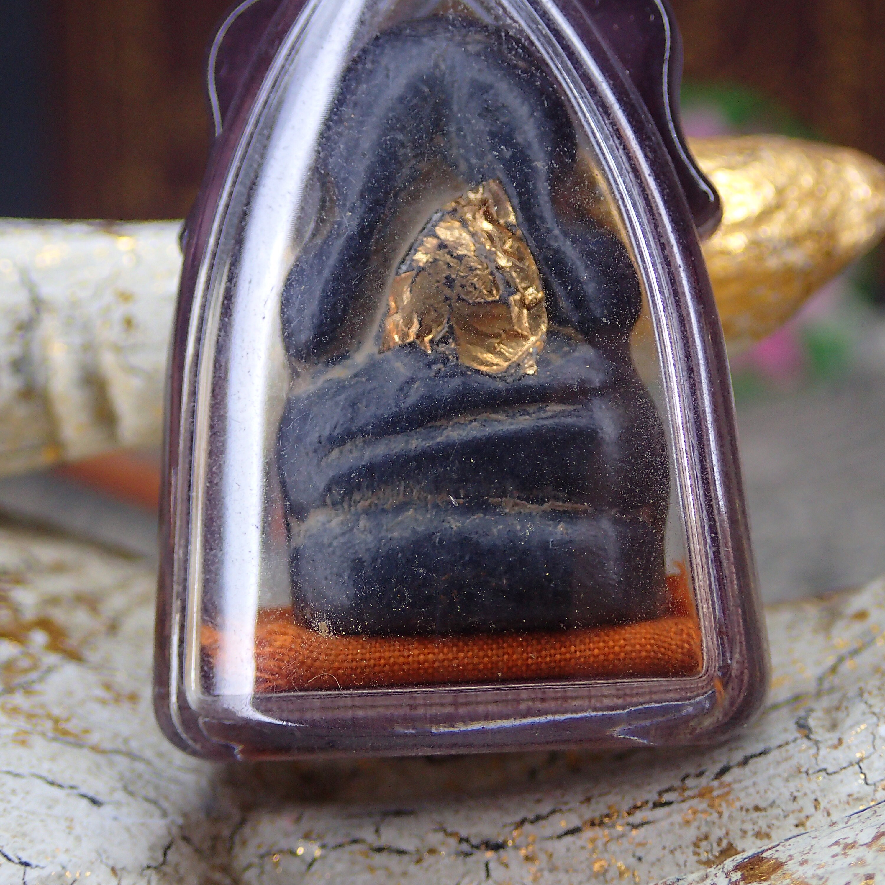 Phra Pidta Holy Thai Amulet / Pitta Closed Eyes Buddhism Talisman ...