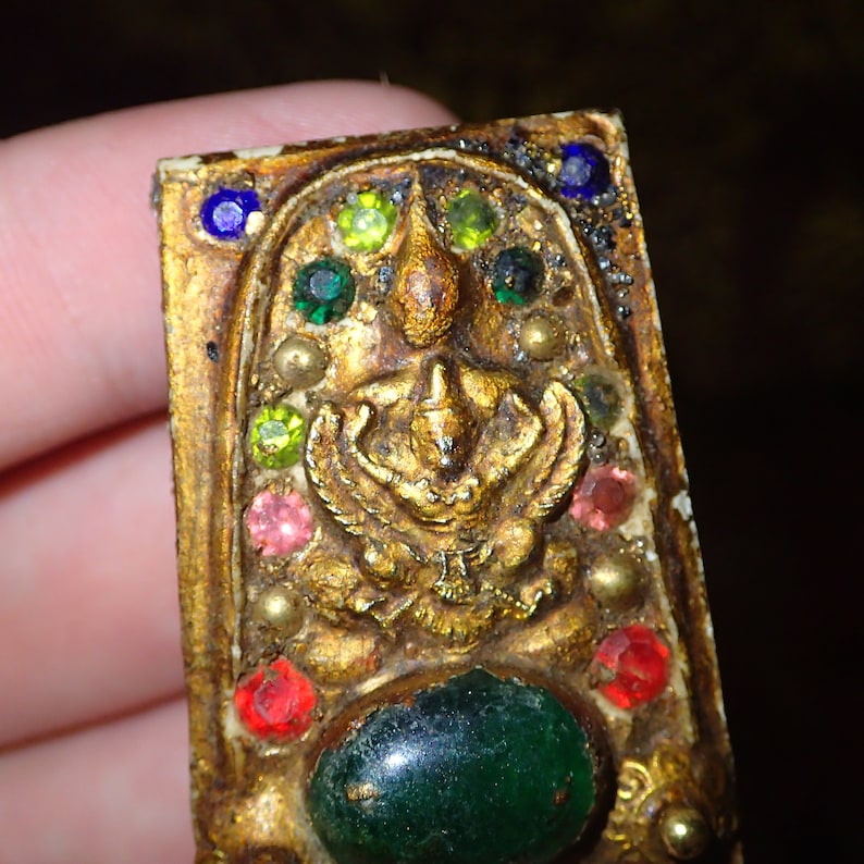 Phra Somdej / Small Buddha Amulet / Somdet Talisman / Tao Wessuwan Collectible Thai Amulet ...