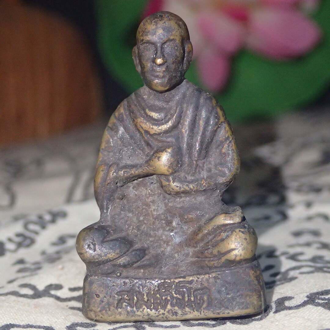 LP Toh / Rare Monk Statue / Holy Thai Amulet / Buddhism Talisman ...
