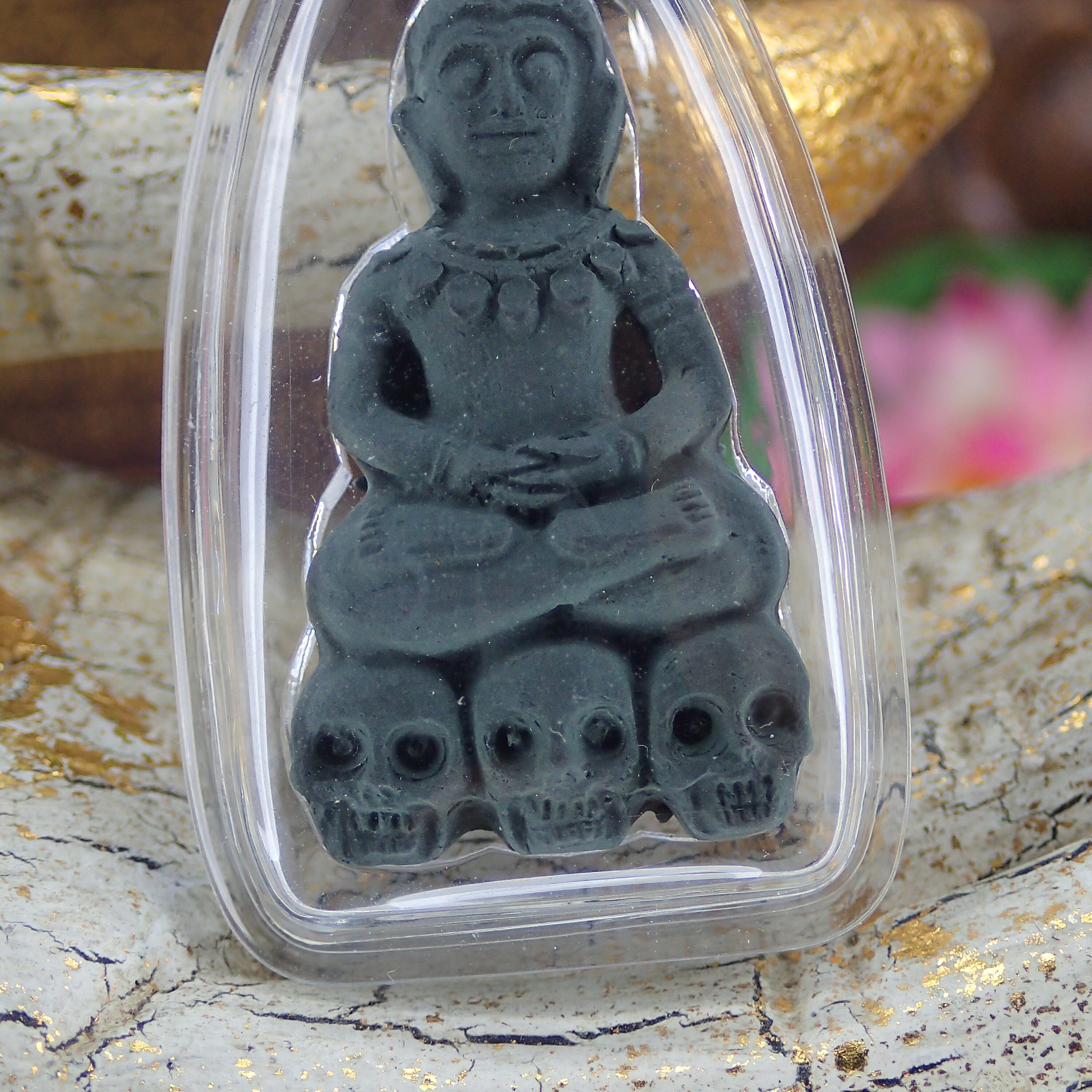 Locket Phra Ngang / Thai Buddha Amulet / Gambling Talisman / Love Charm ...