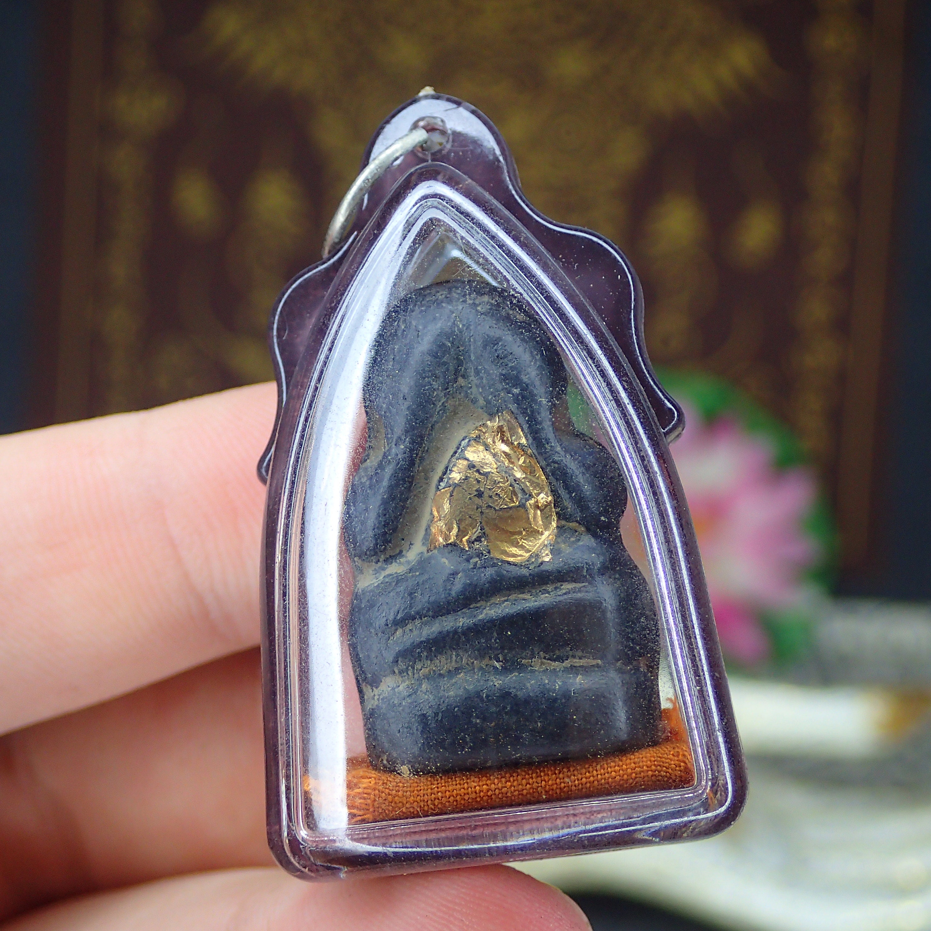 Phra Pidta Holy Thai Amulet / Pitta Closed Eyes Buddhism Talisman ...