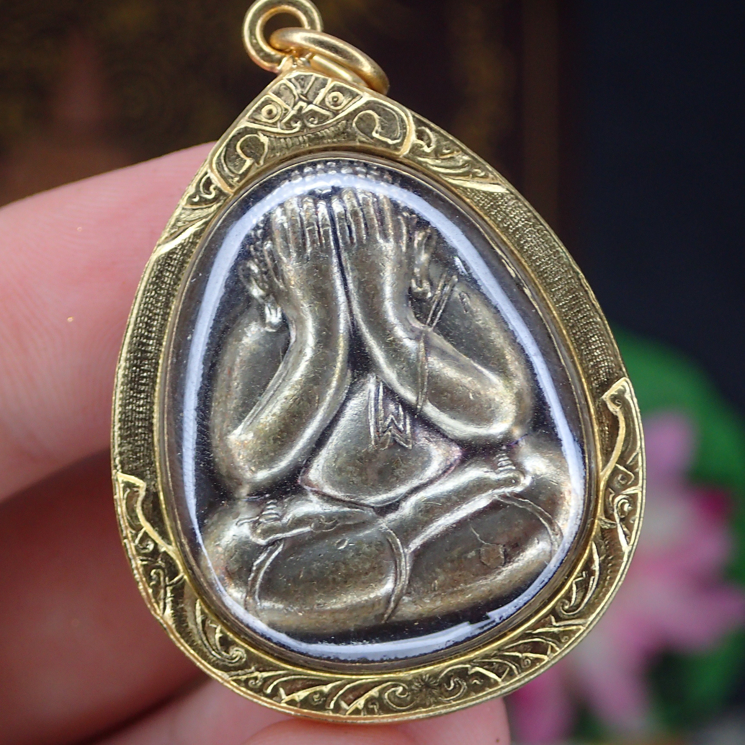 Phra Pidta Closed Eyes / Phra Pitta Amulet / Pidta Monk Buddhism ...