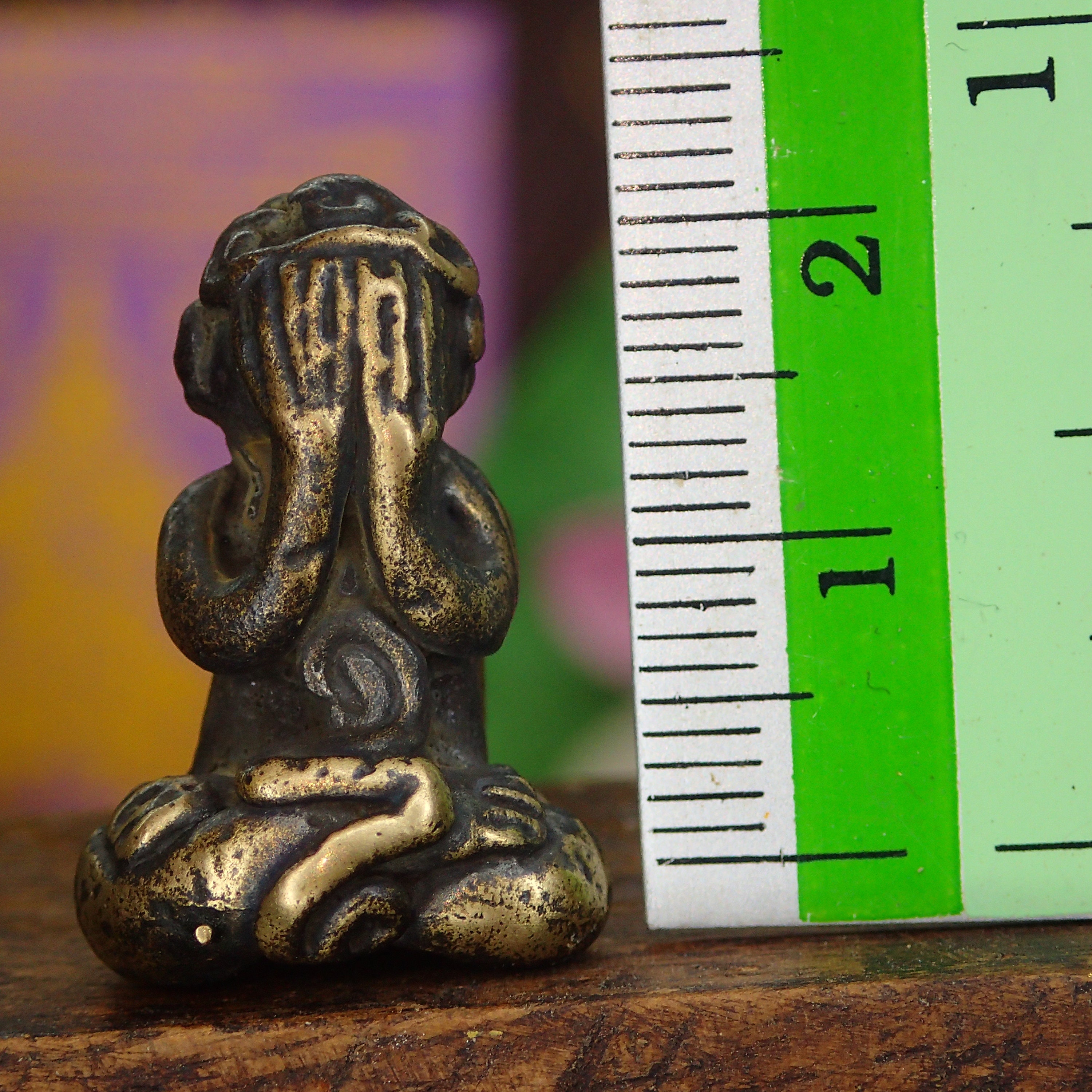Pidta Closed Eyes / Holy Thai Amulet / Phra Pitta Monk Buddhism ...