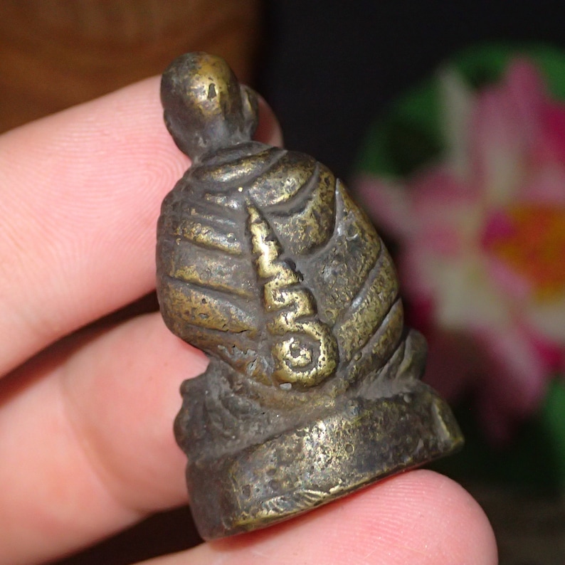 LP Toh / Rare Monk Statue / Holy Thai Amulet / Buddhism Talisman ...