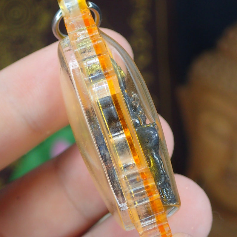 Phra Ngang / Blessed Thai Amulet / Love Charm Holy Buddhism Talisman / Hong Prai Skull Amulet ...