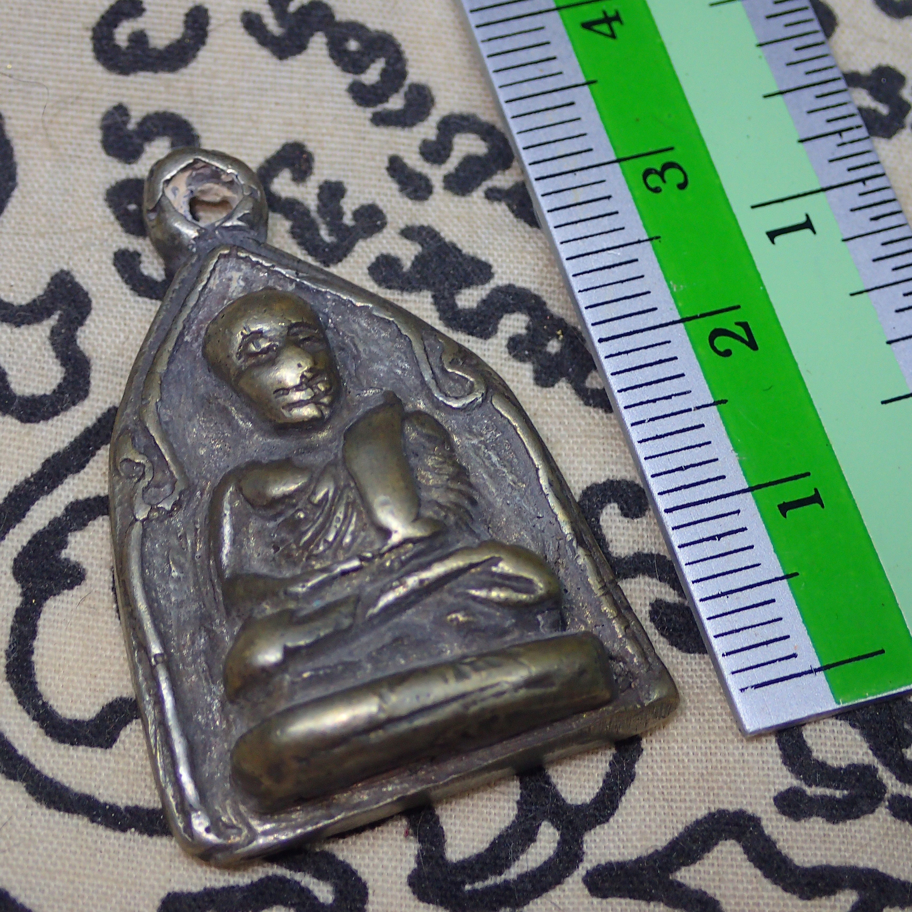 LP Ngern Monk Amulet / Small Buddha Talisman / Buddhism / Rare ...