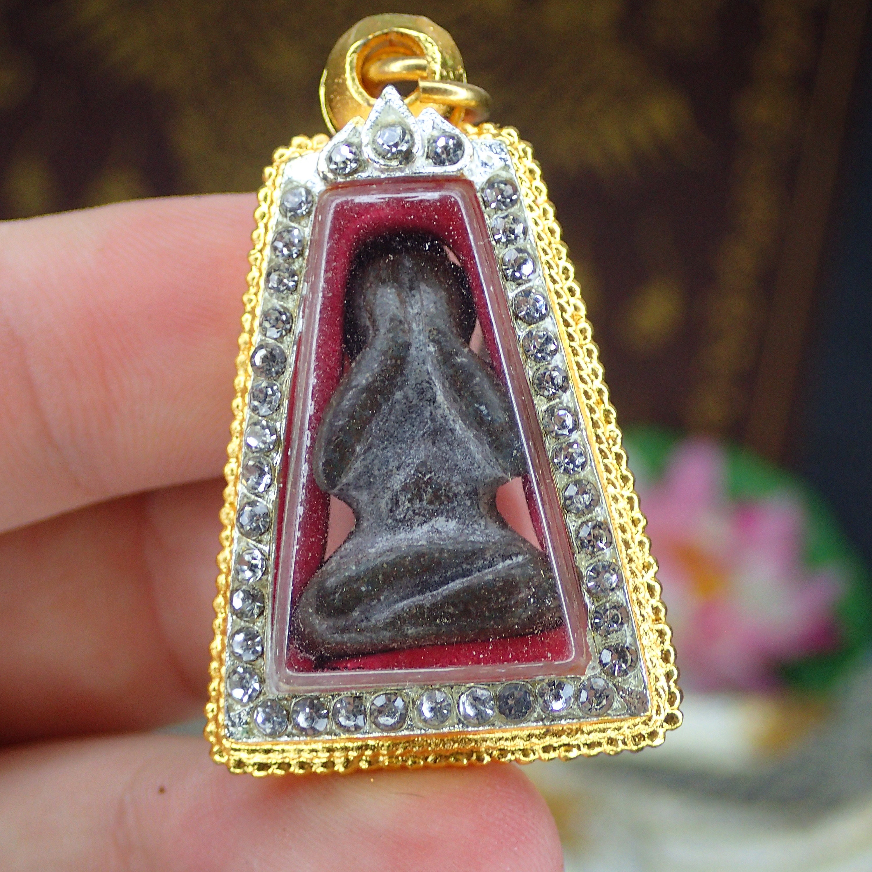Phra Pidta Amulet / Pitta Monk Buddhism Talisman / Rare Collectible ...