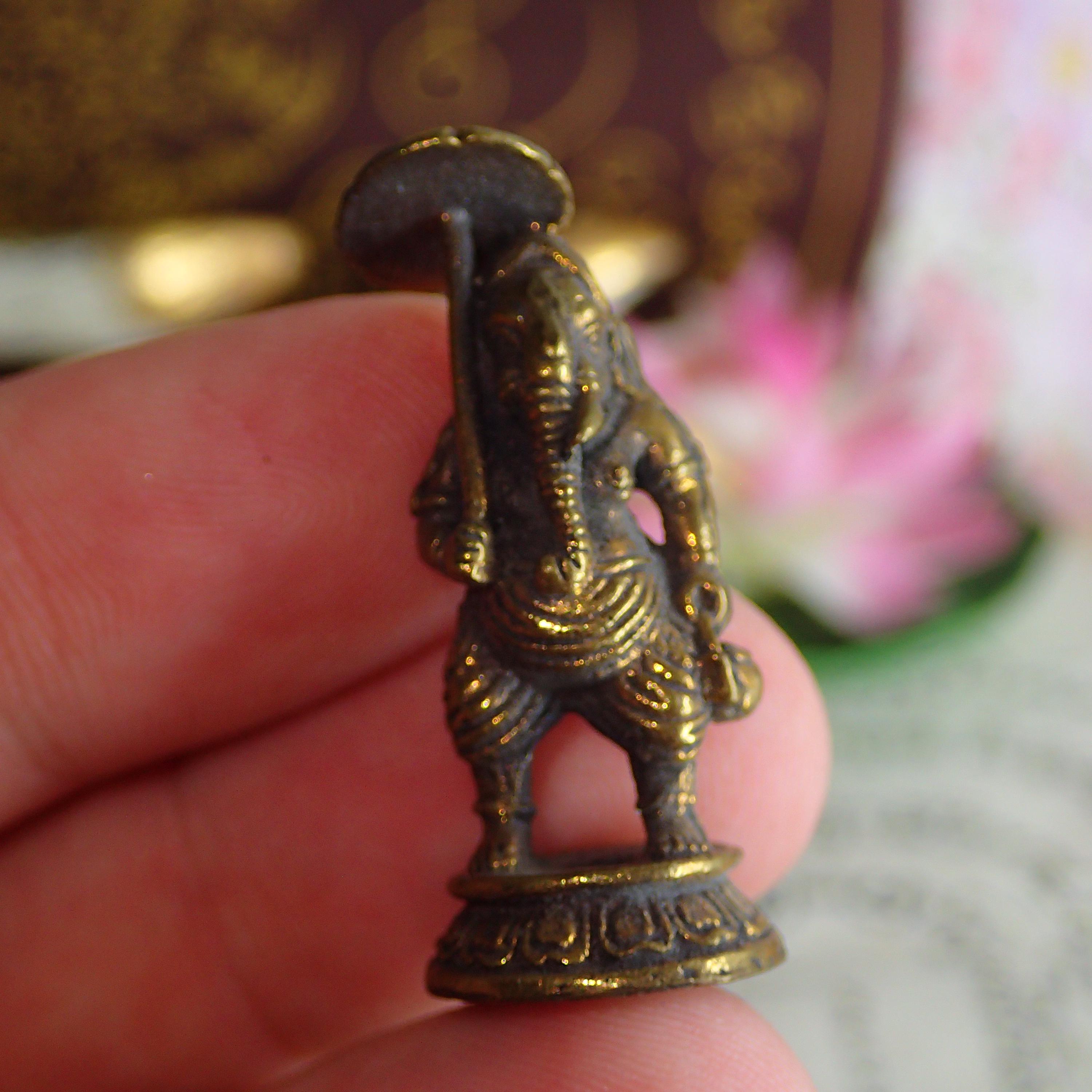 Lord Ganesha Statue / Thai Amulet / Hindu Deity Talisman / Elephant ...