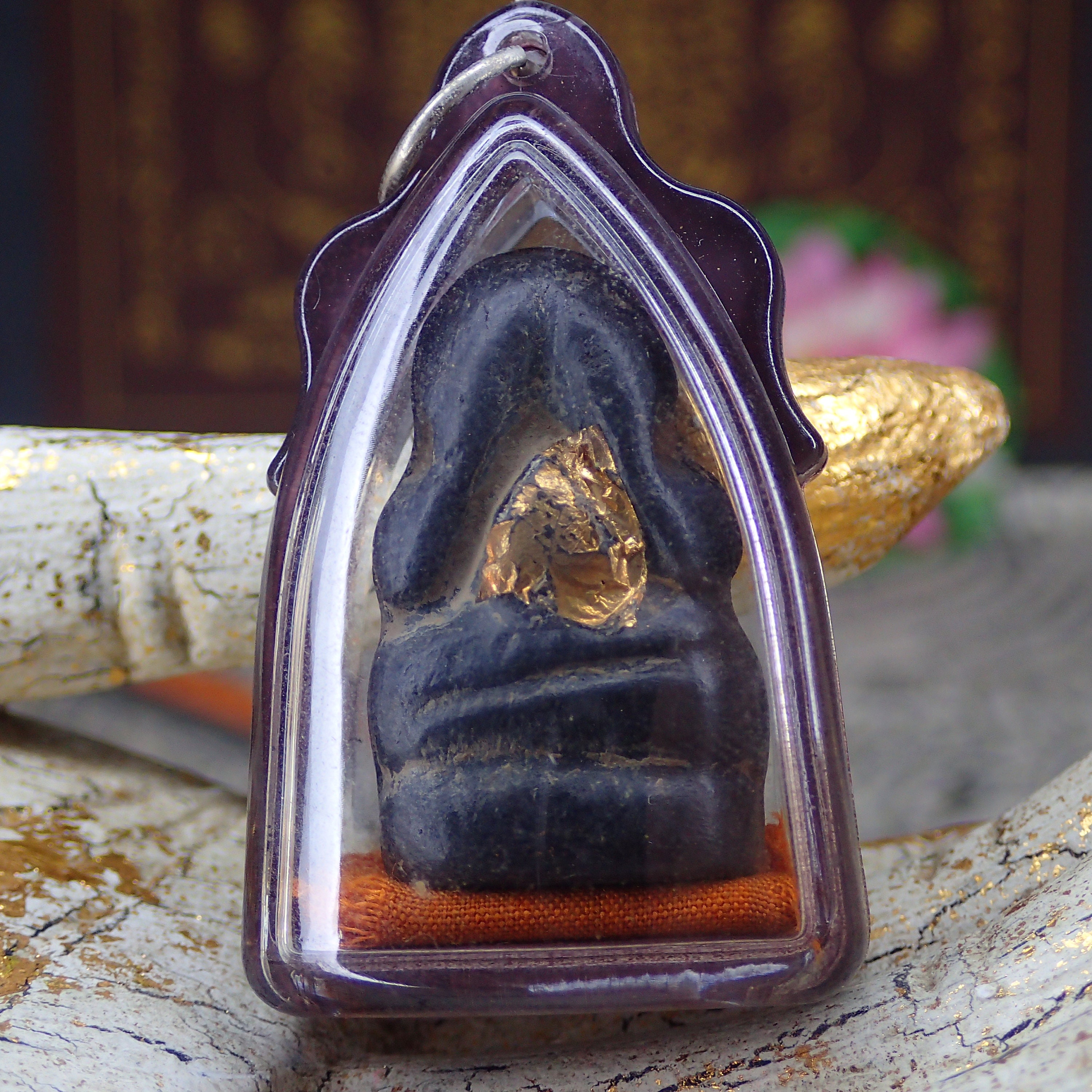 Phra Pidta Holy Thai Amulet / Pitta Closed Eyes Buddhism Talisman ...