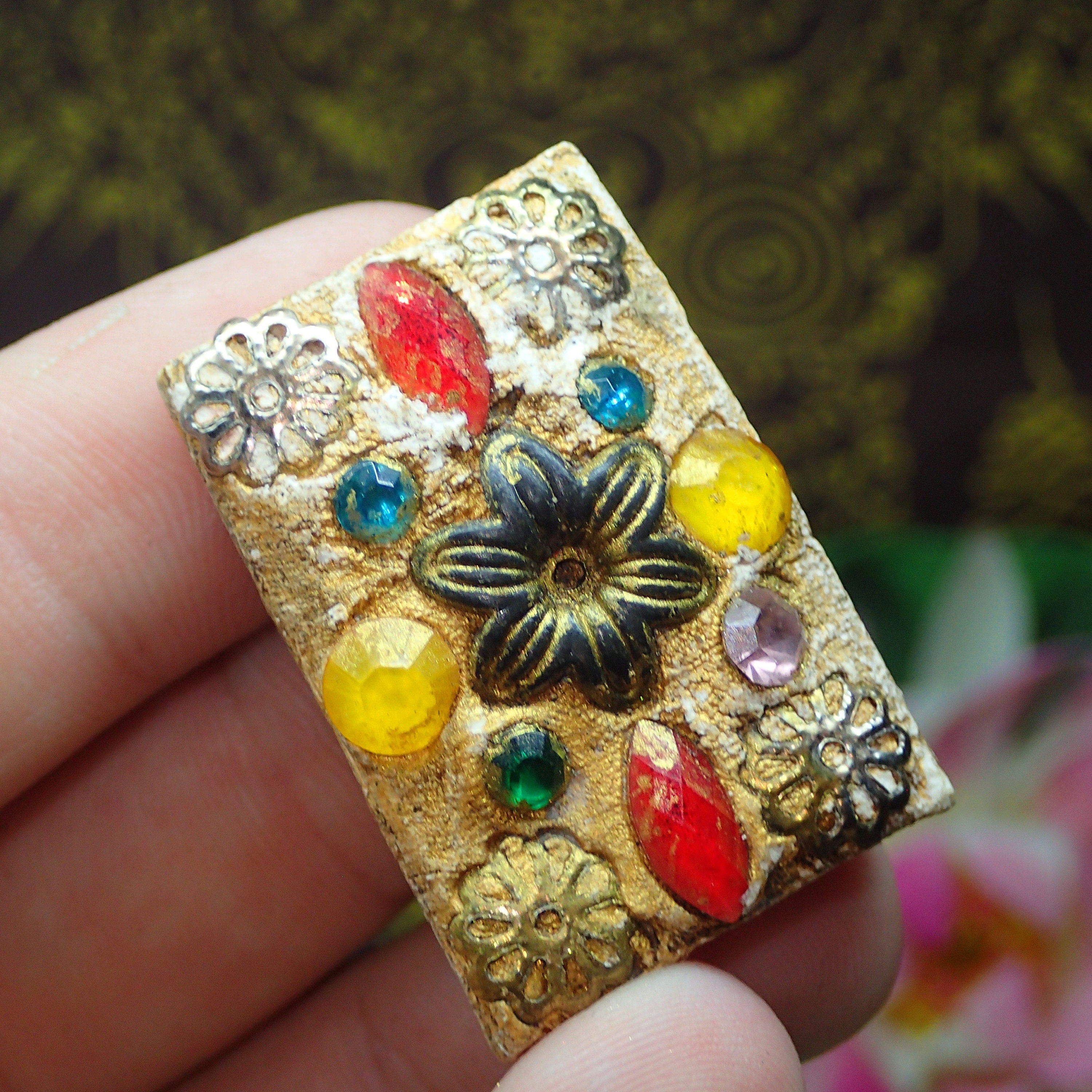 Phra Somdej Thai Amulet / Monk Holy Buddhism Talisman / Rare ...