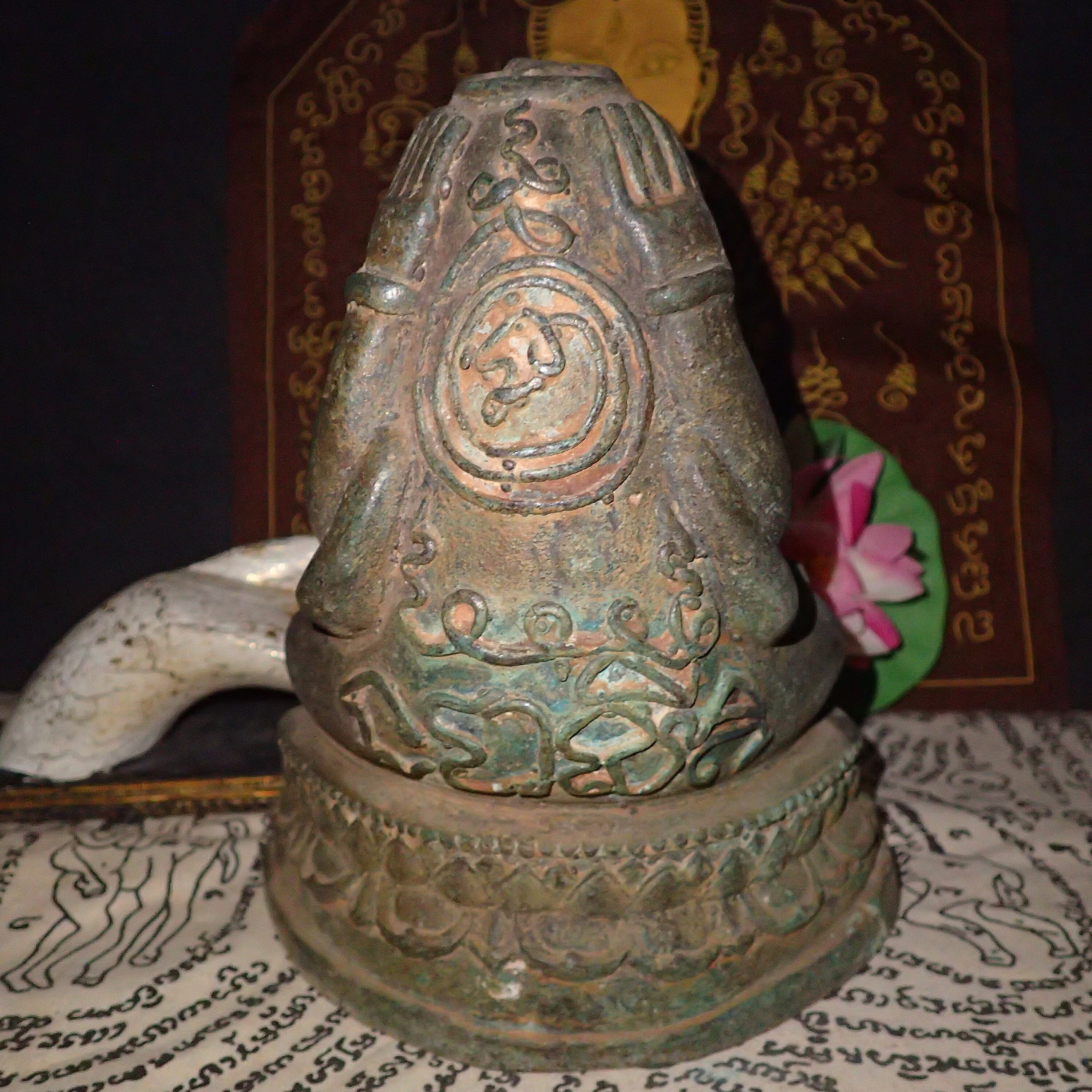 Phra Pidta Statue / Holy Thai Amulet / Pitta Monk Buddhism Talisman ...