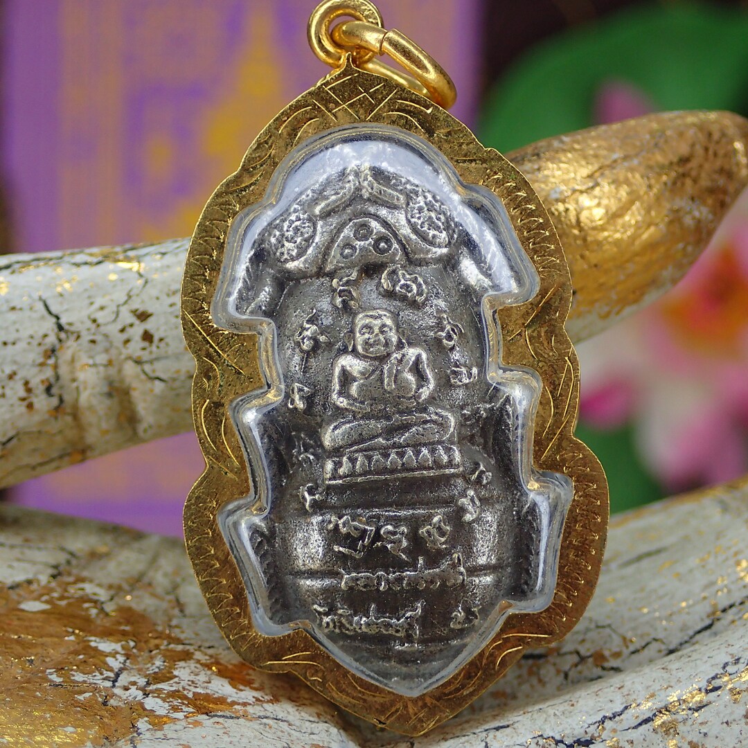 Phra Sangkachai Thai Amulet LP Hong Buddhism Talisman Charm Pendant ...