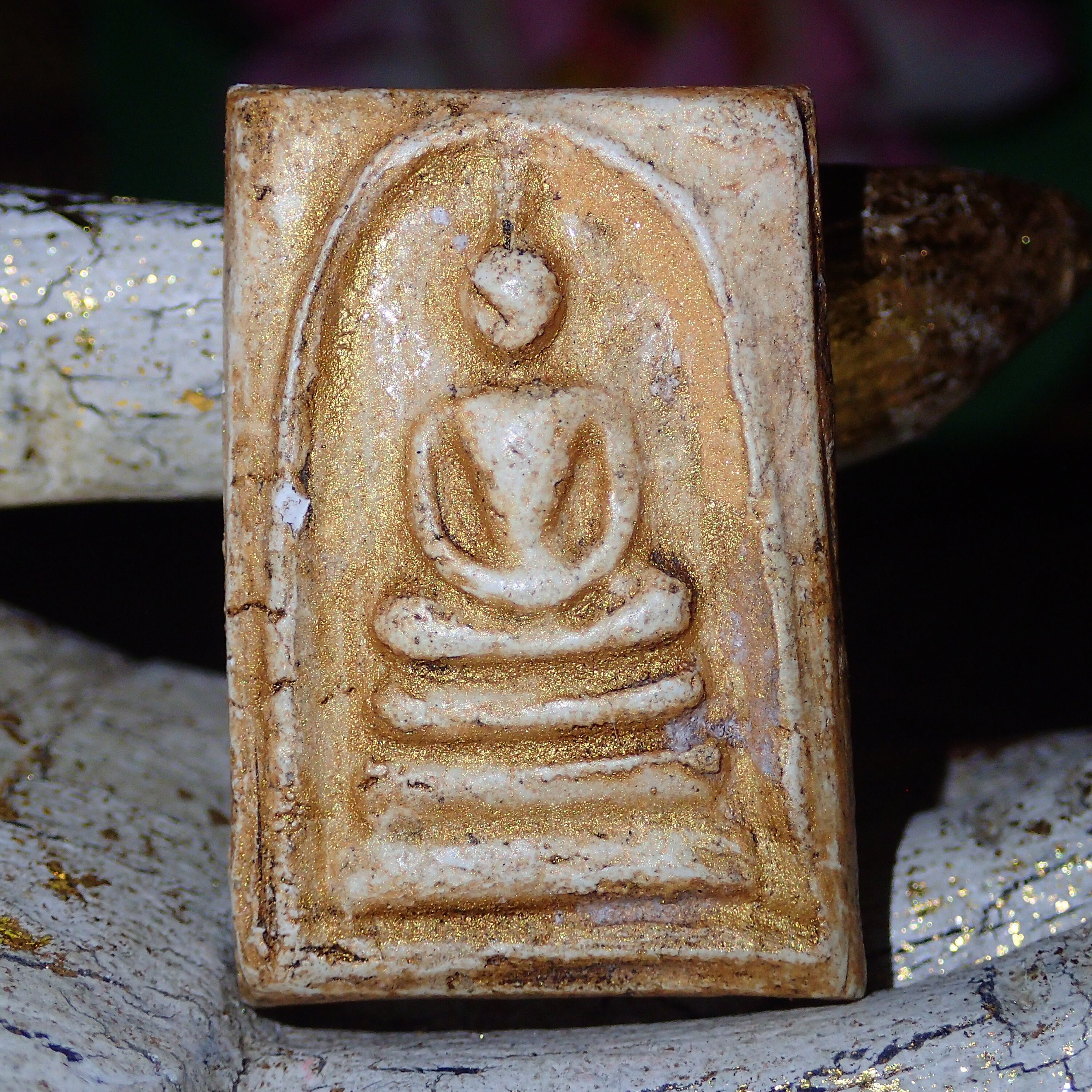 Phra Somdej Thai Amulet / Monk Holy Buddhism Talisman / Rare ...