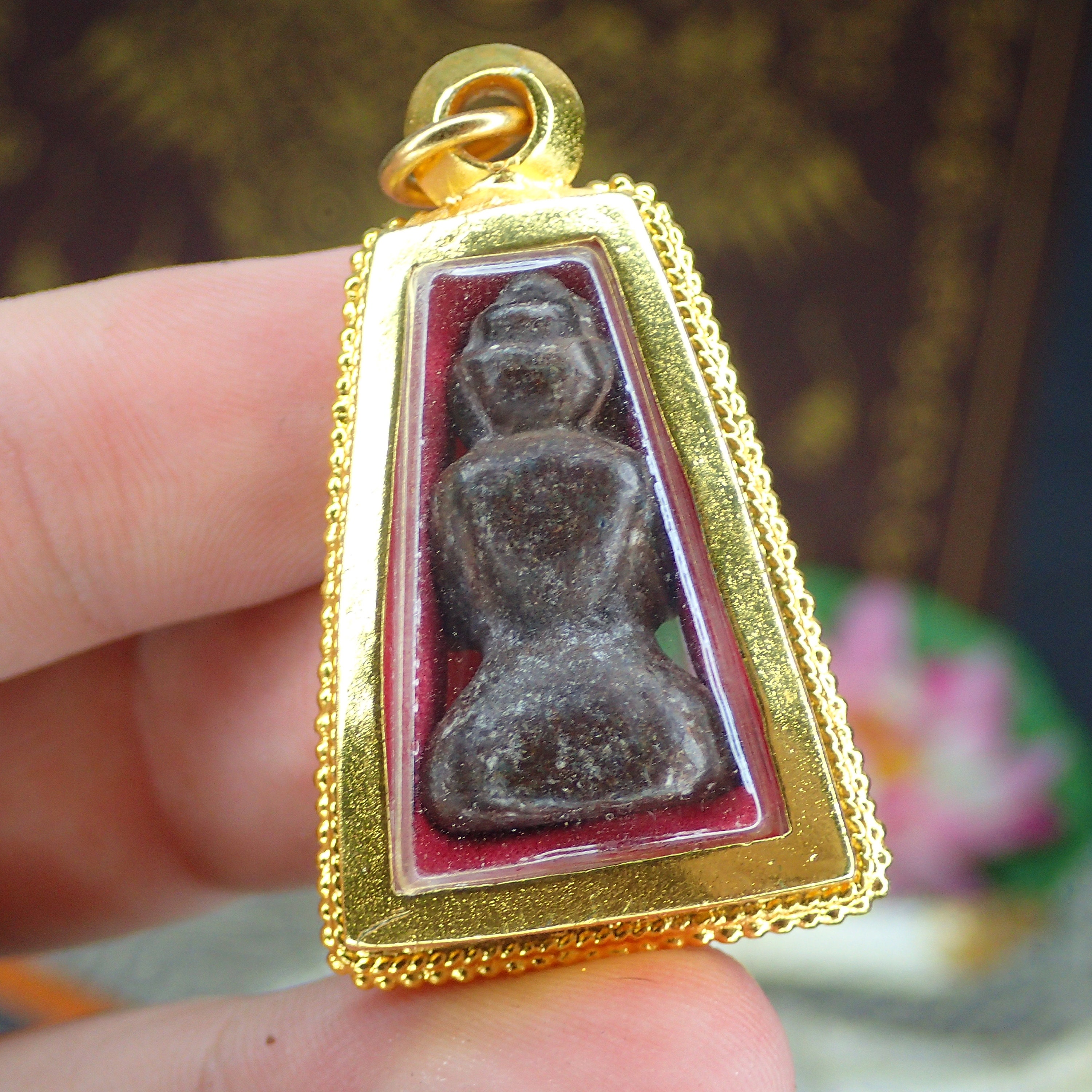 Phra Pidta Amulet / Pitta Monk Buddhism Talisman / Rare Collectible ...